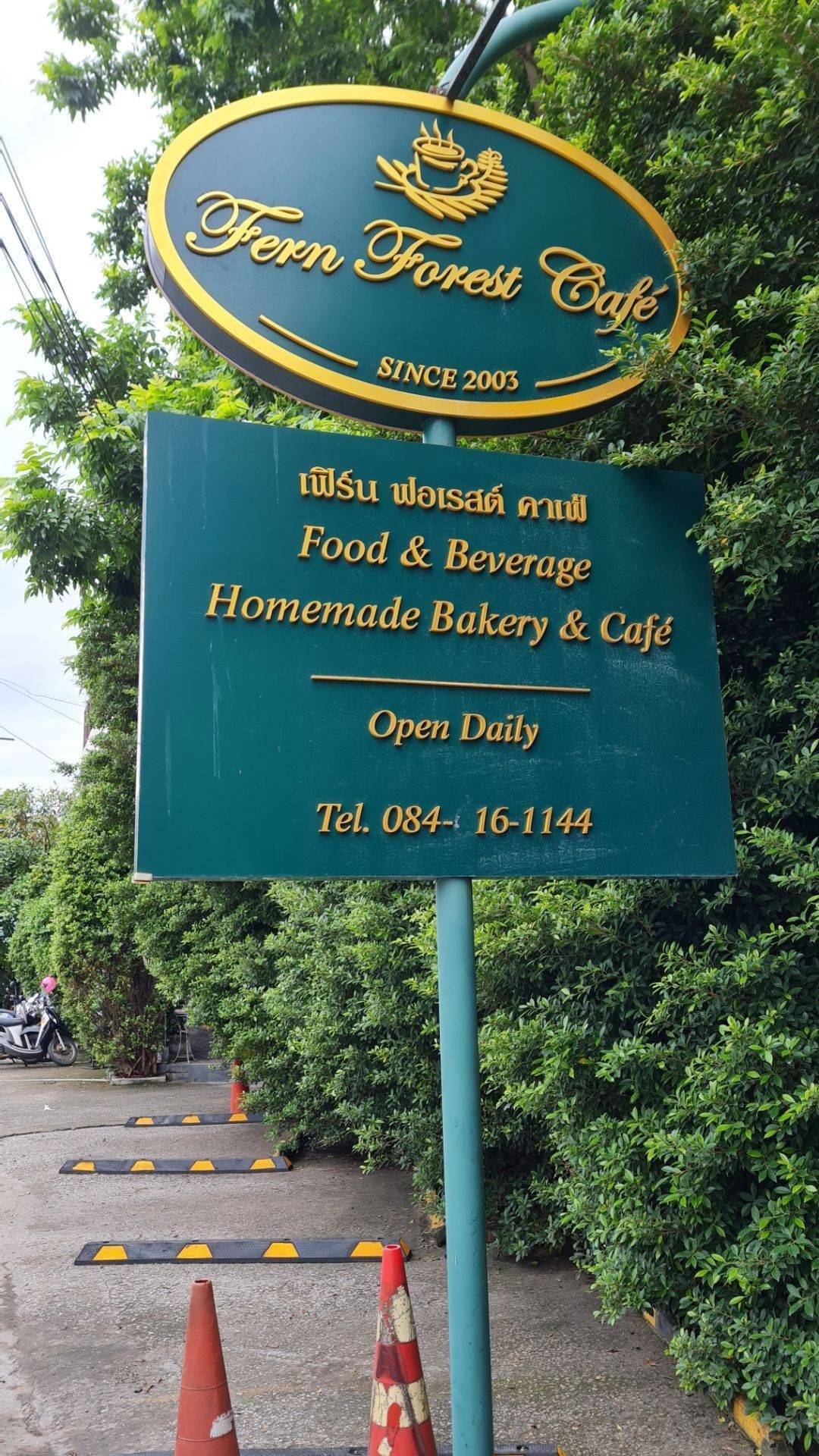 รีวิว Fern Forest Cafe - อาหารเช้าบรรยากาศร่มรื่นในสวน