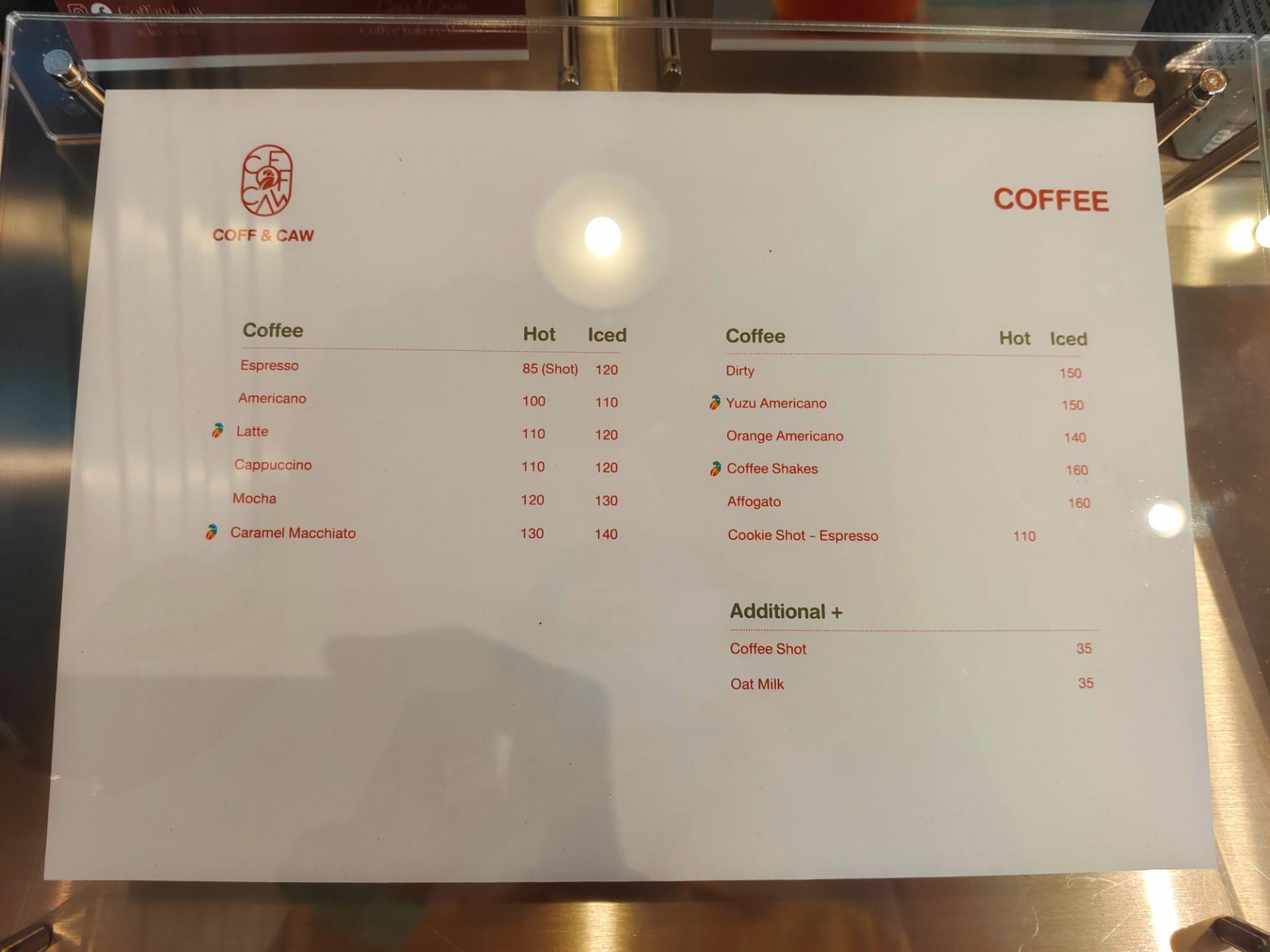 รูป COFF & CAW (คอฟ แอนด์ คอว์) สาขาราชพฤกษ์