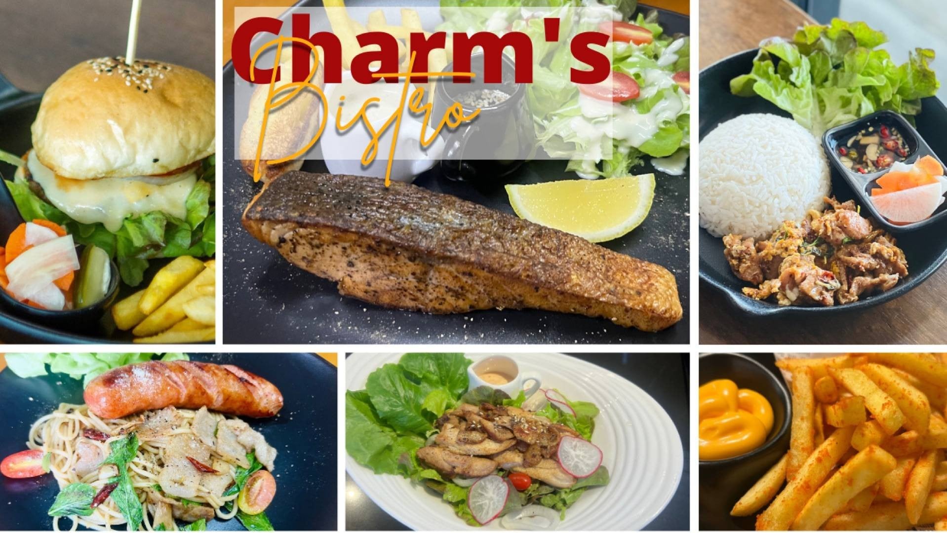 Charm’s Bistro&Cafe - สั่งอาหารเดลิเวอรี | Wongnai x LINE MAN