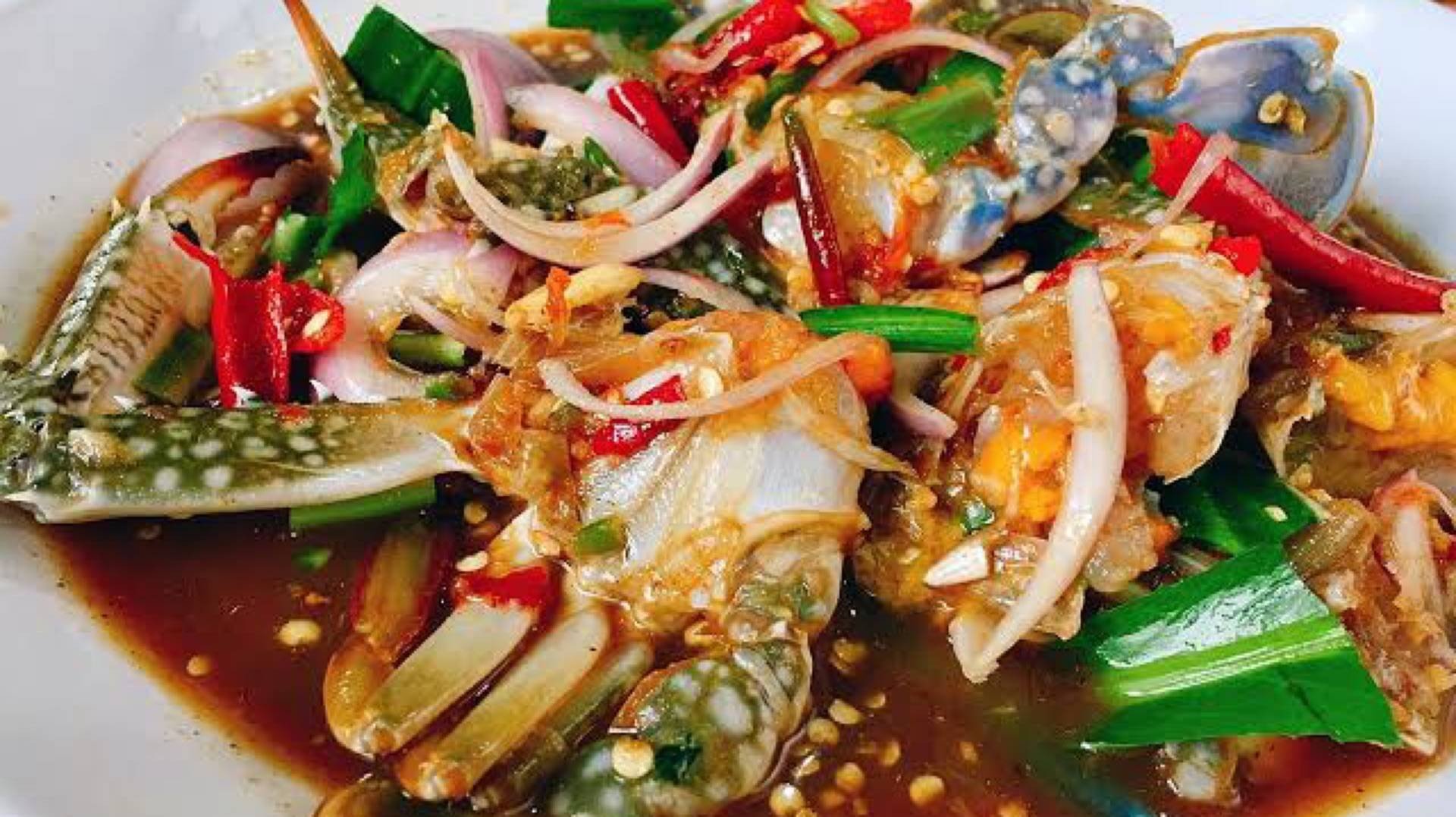 ยำปูม้า-ยำกุ้งสด - สั่งอาหารเดลิเวอรี | Wongnai x LINE MAN