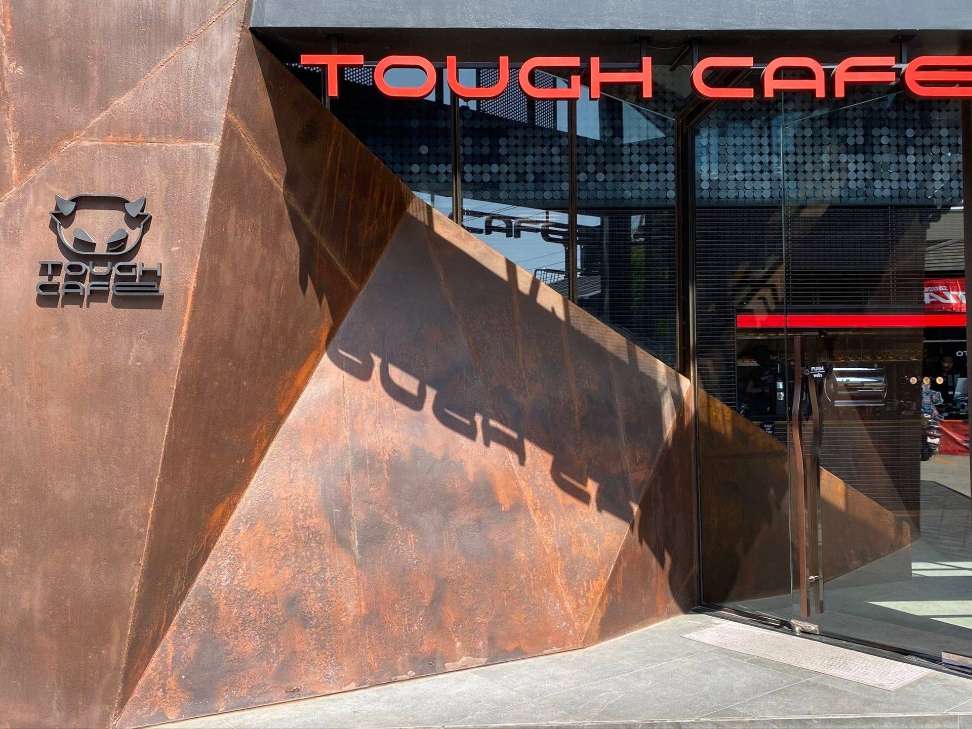 รีวิว TOUGH CAFE / ทัฟ คาเฟ่ นนทบุรี วงเวียนพระราม 5 - คาเฟ่สาย biker 🏍🏍