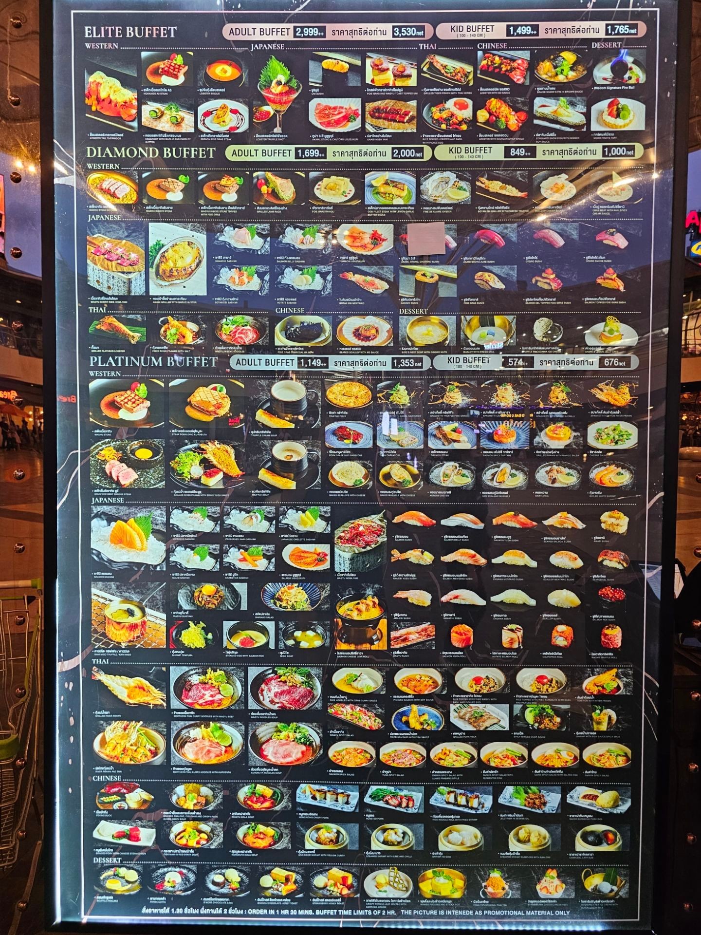 รีวิว Wisdom International Buffet เมกา บางนา - เมนูหลากหลายดี Platinum ...