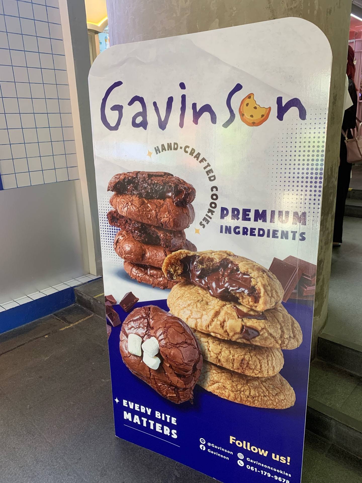 รีวิว Gavinson Siam Square One - คุกกี้ไส้แน่นๆ อร่อย