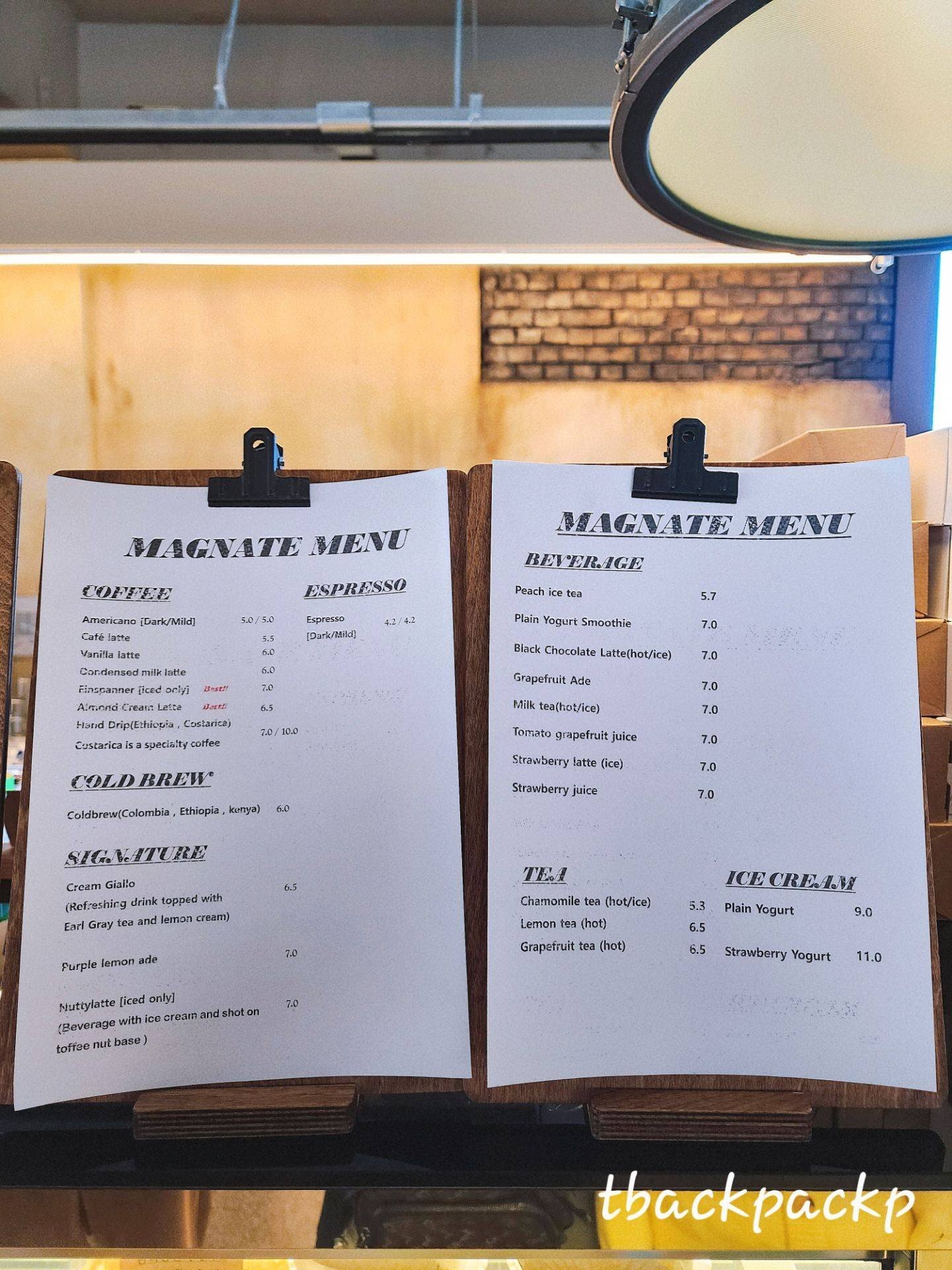 ร้าน Magnate Cafe | รีวิวร้านอาหาร