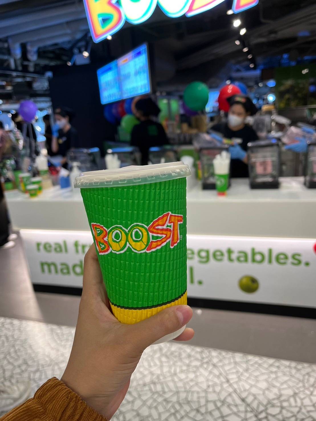 รีวิว Boost Juice Bars Central Ladprao