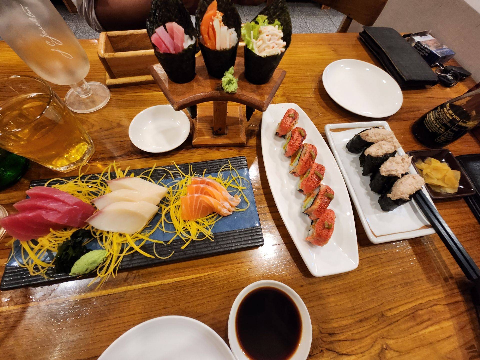 รีวิว Oishi Sushi Yangon LATHA BRANCH - อาหารญี่ปุ่นราคาน่ารัก ย่างกุ้ง