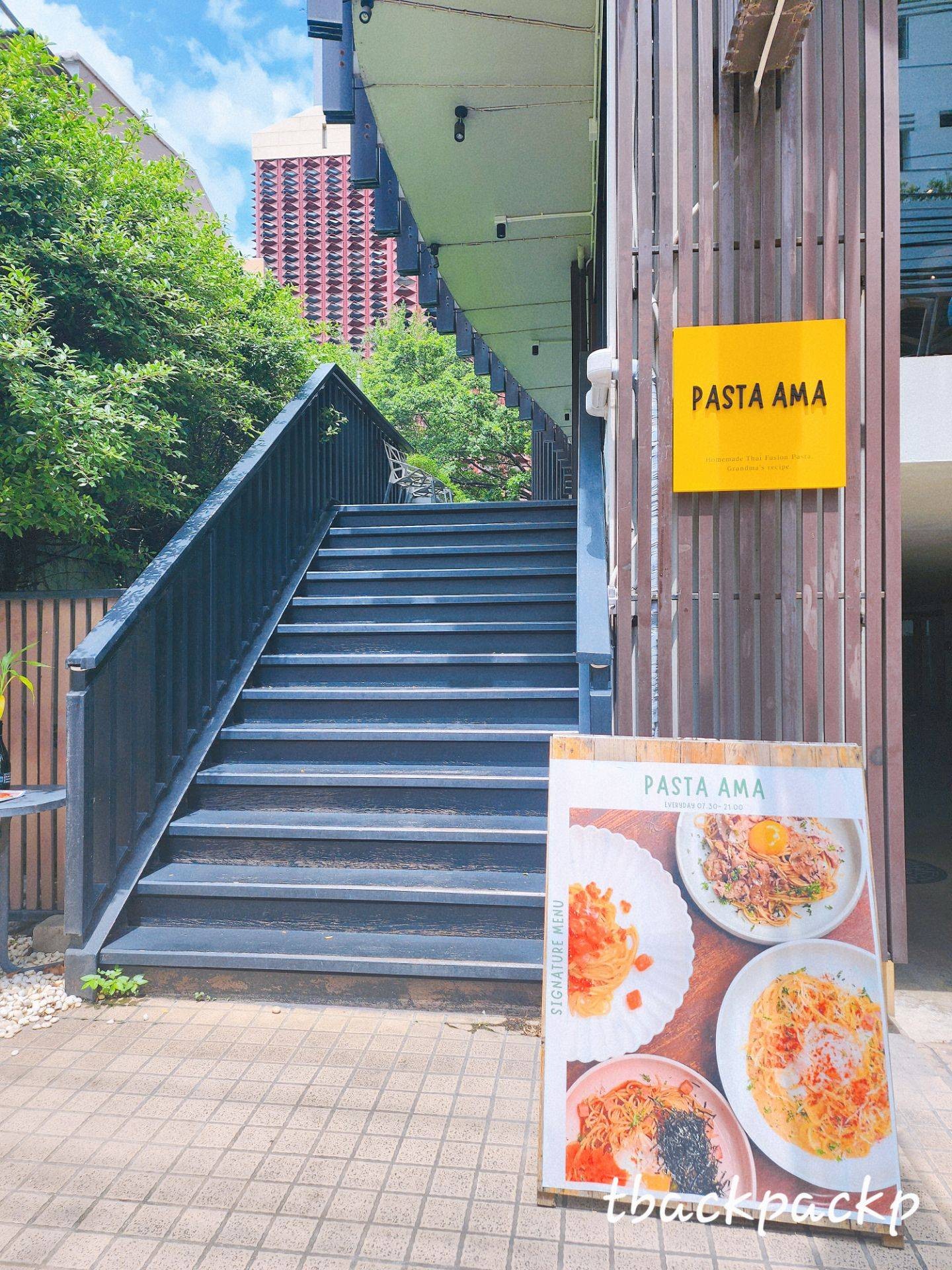 รีวิว พาสต้าอาม่า ศาลาแดง - Pasta Ama นึกถึงสปาเก็ตตี้ ต้องร้านนี้แหละ 🤟