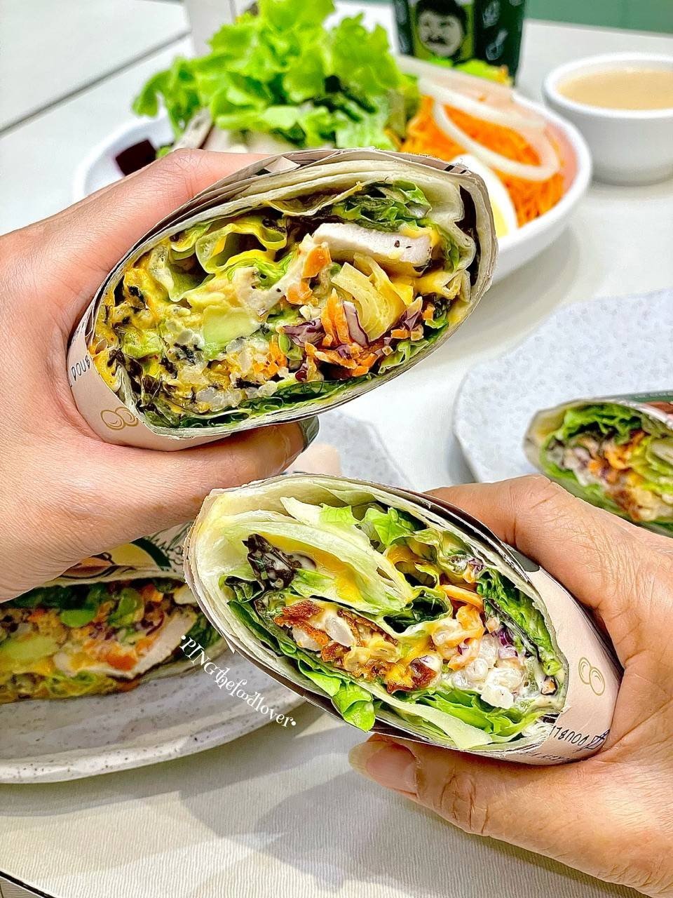 รีวิว Jones' Salad โรบินสันสระบุรี - เอาผักทั้งชามมาม้วนไว้ใน Wrap🤩