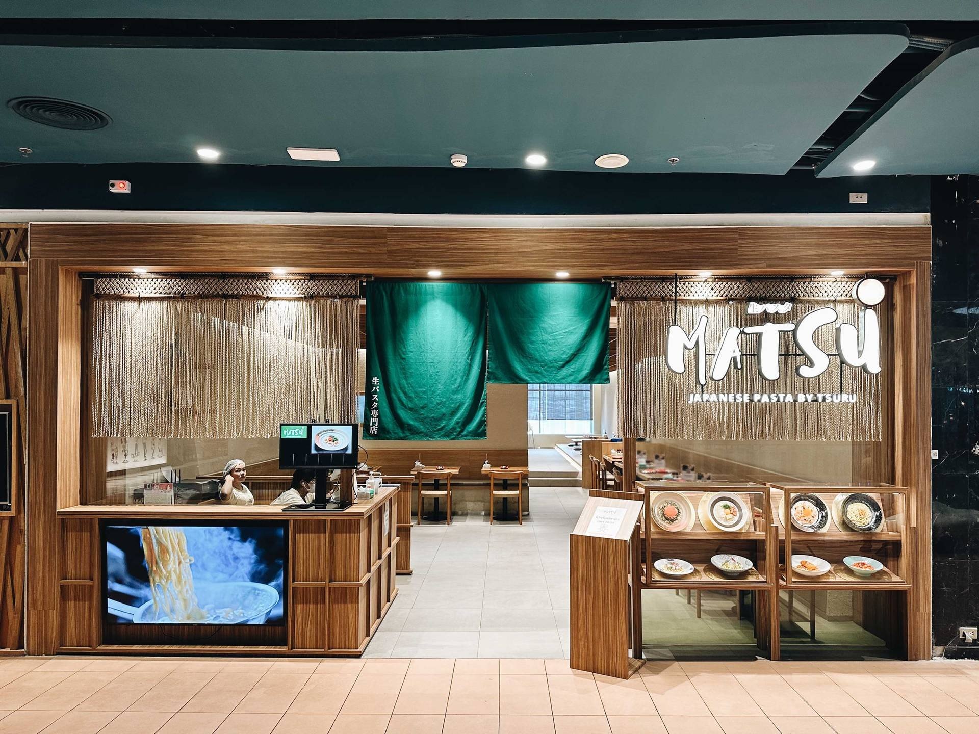 รีวิว Matsu Centralworld - Matsu Pasta พาสต้าเส้นสดสไตล์ญี่ปุ่น ร้านใหม่ในเครือ Tsuru