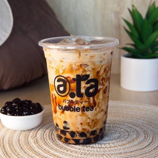 [รีวิว] ร้าน A.ta bubble tea แอทต้า บั๊บเบิ้ลที ราชพฤกษ์ | เมนูแนะนำ ...