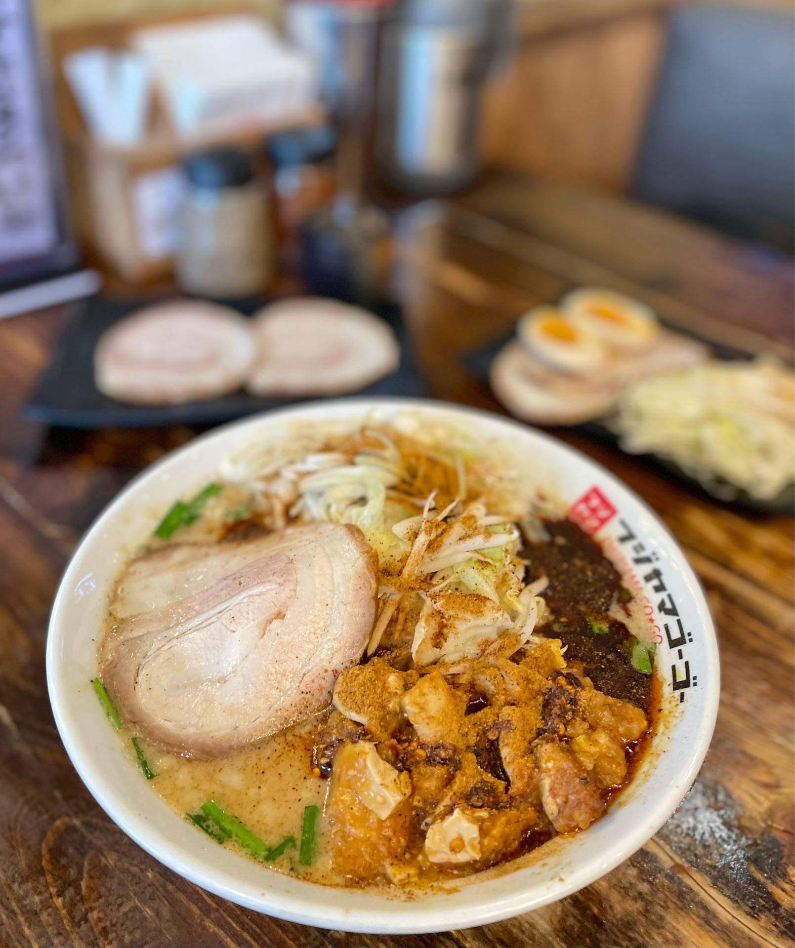 🍜 Kara Miso Ramen. (Price 270+ Baht.) ร้าน Fujiyama Go Go Rama 2