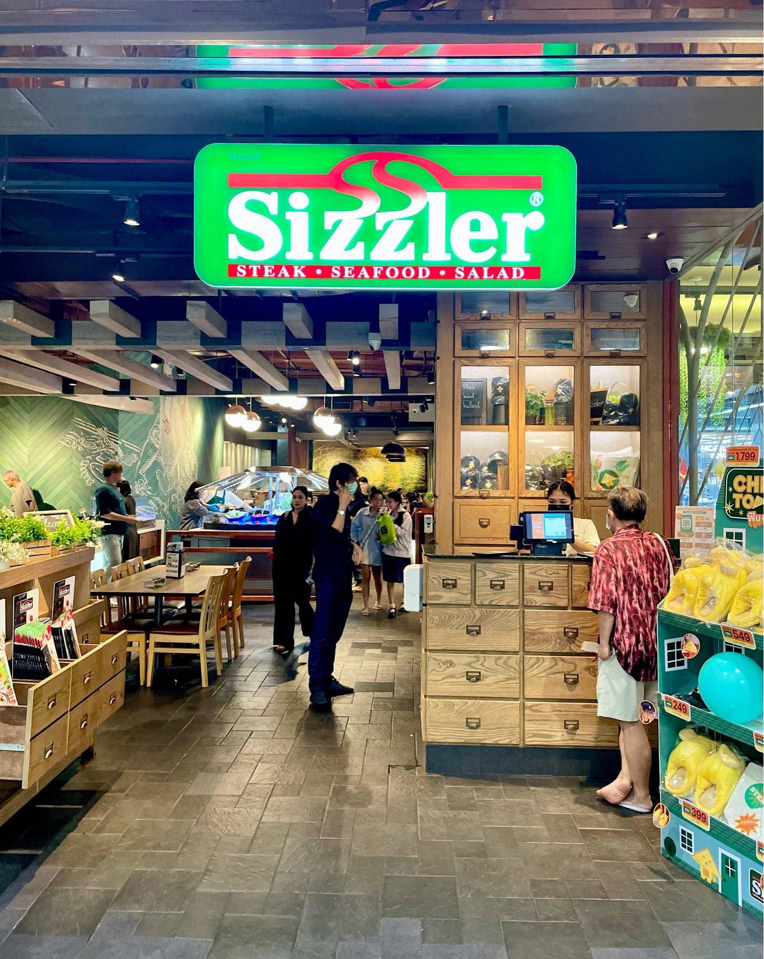 รีวิว Sizzler เซ็นทรัล พระราม 3 - คิดคิดเท่าไหร่ ติดไม่ออกซักที ทำไม ...