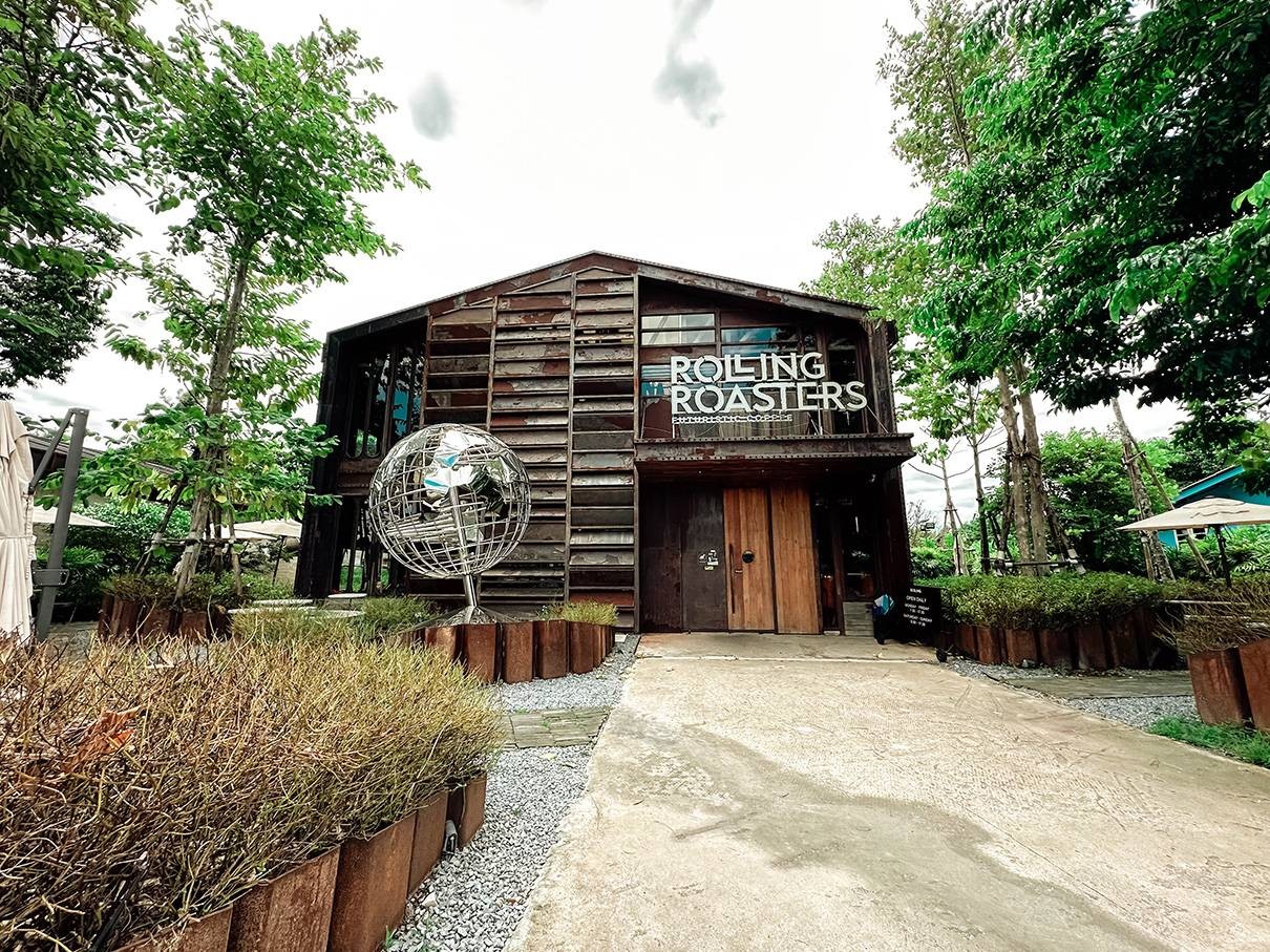 รีวิว Rolling Roasters พรานนก-พุทธมณฑล - Rolling Roasters คาเฟ่สไตล์ดี