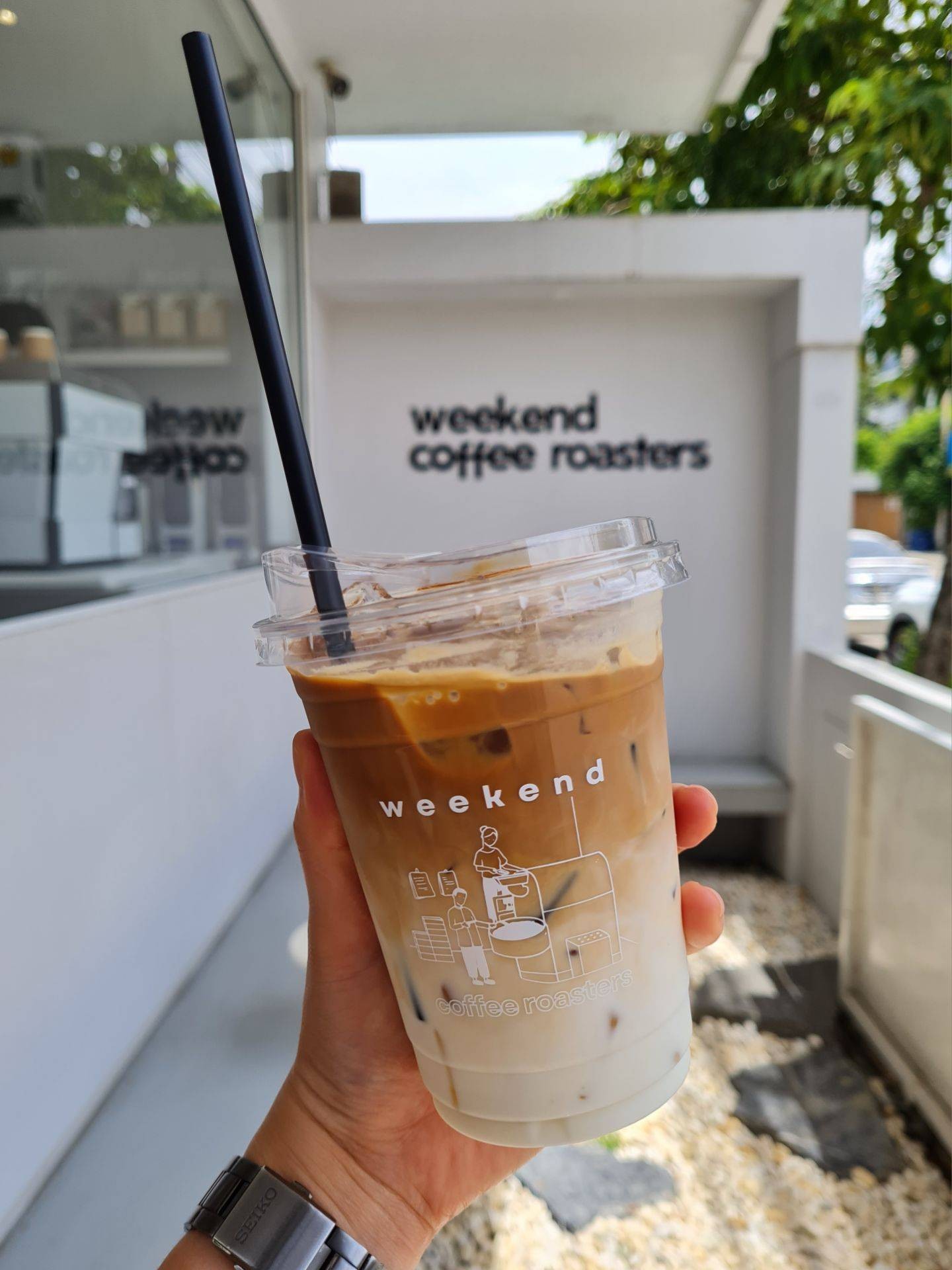 รีวิว Weekend coffee roasters weekend coffee roasters - กาแฟดี ราคาไม่แรง