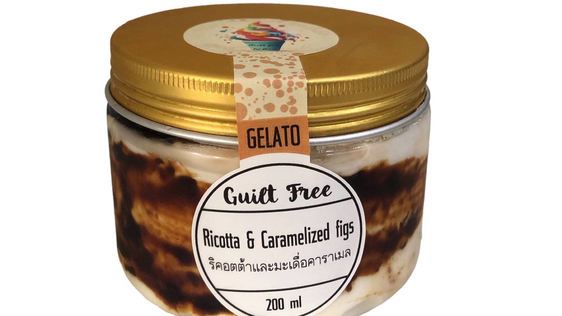 Guilt Free Gourmet Gelato Ice Cream Pinklao - สั่งอาหารเดลิเวอรี ...
