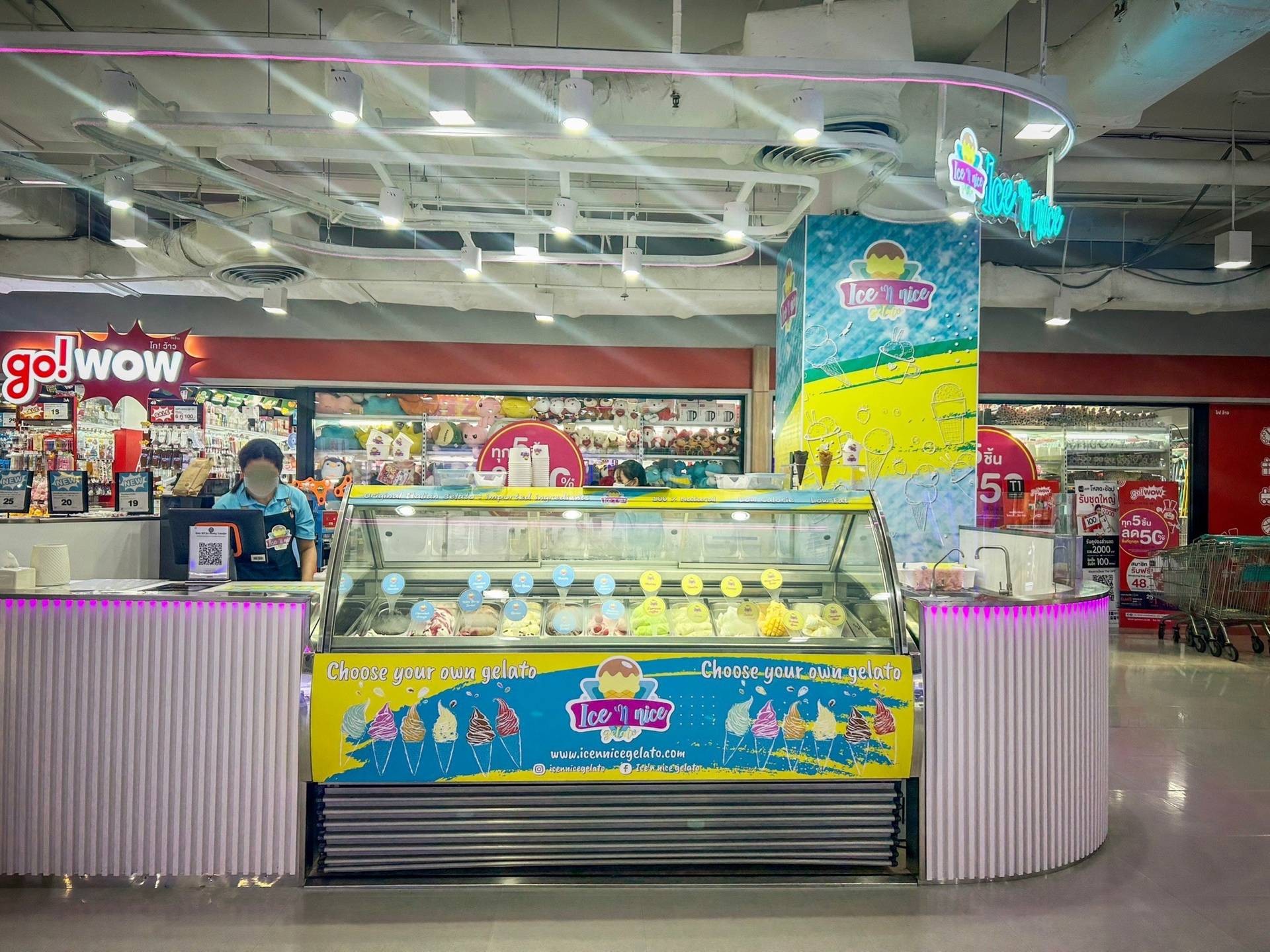 รีวิว Ice' n nice gelato Seacon Square Seacon Square Srinakarin
