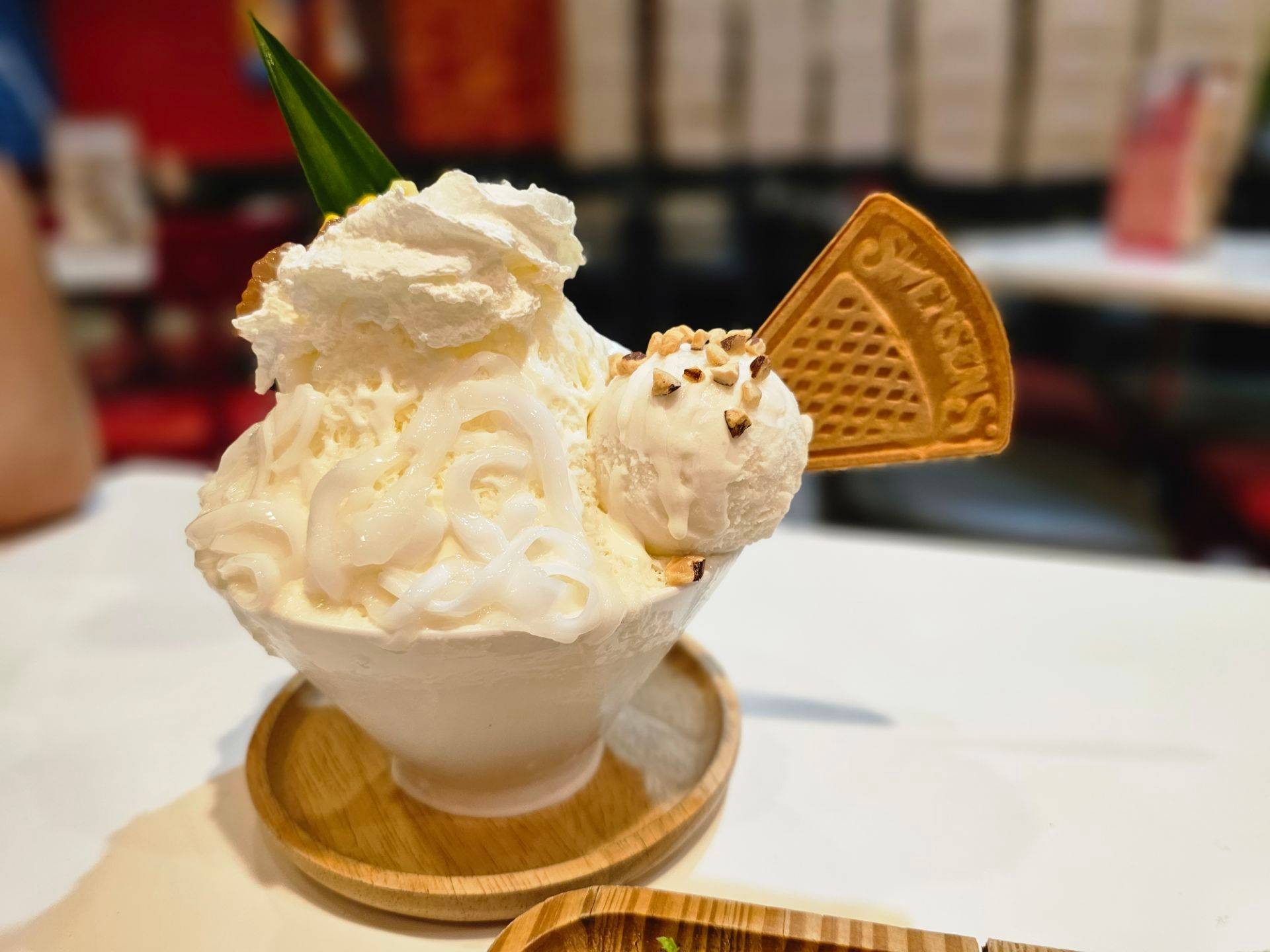 รีวิว Swensen's บิ๊กซีประชาอุทิศ 90 - คนไม่เยอะ ได้ไว บริการใช้ได้