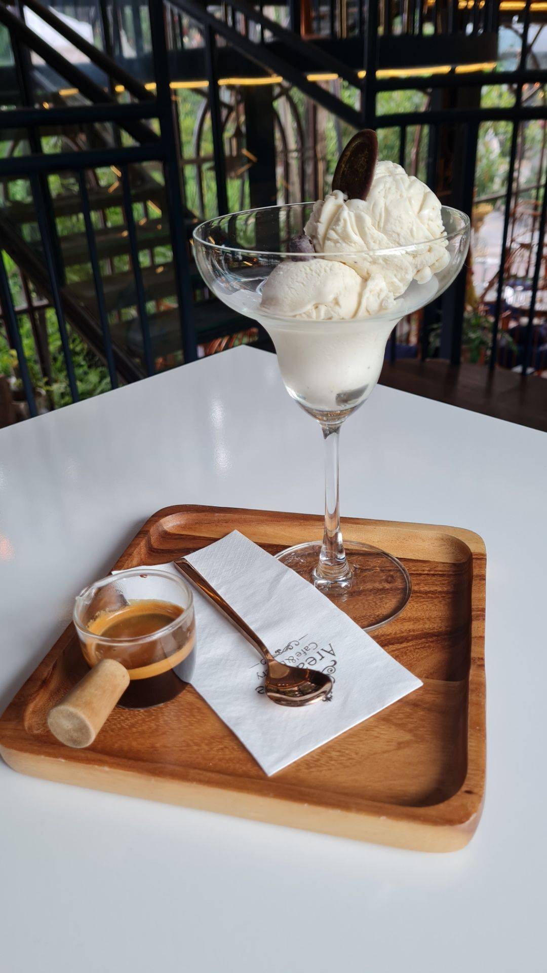 Affogato ร้าน Area Five Café and Eatery