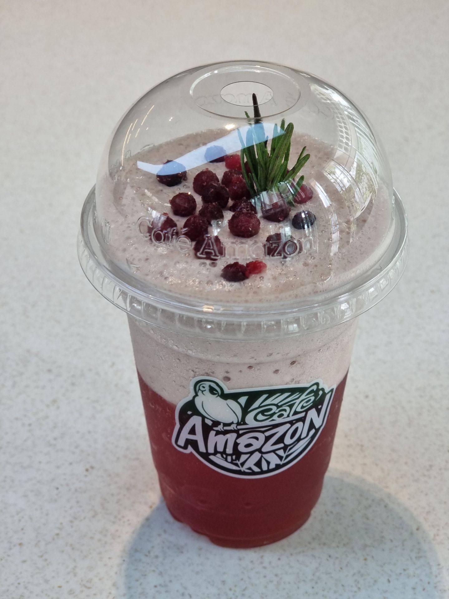Tea Berries Cold Foam ร้าน Café Amazon - CC4622 สน.วิภาวดี 62 (concept ...