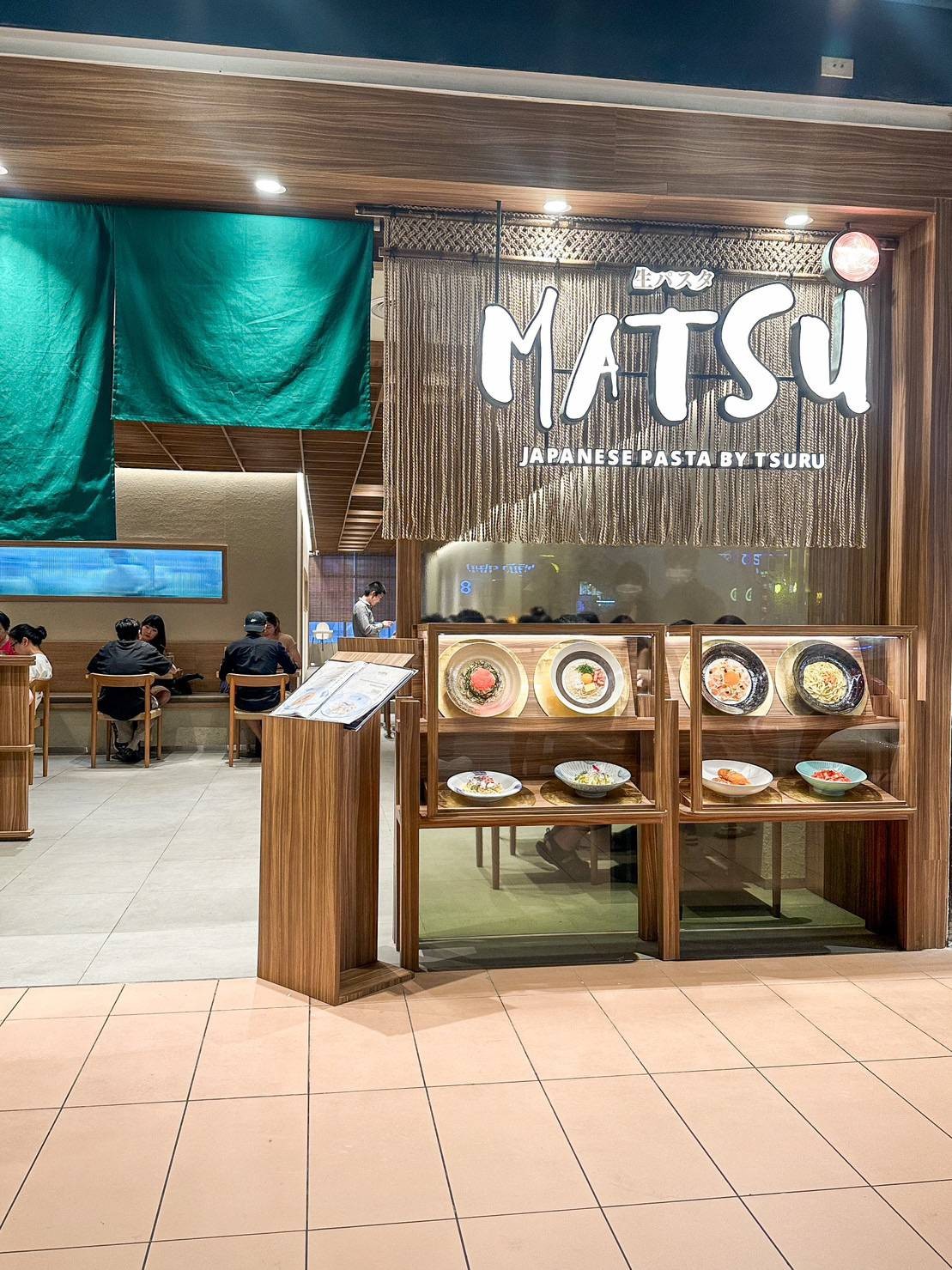 รีวิว Matsu Centralworld - พาสต้าเส้นสด เครือเดียวกับ Tsuru เลย
