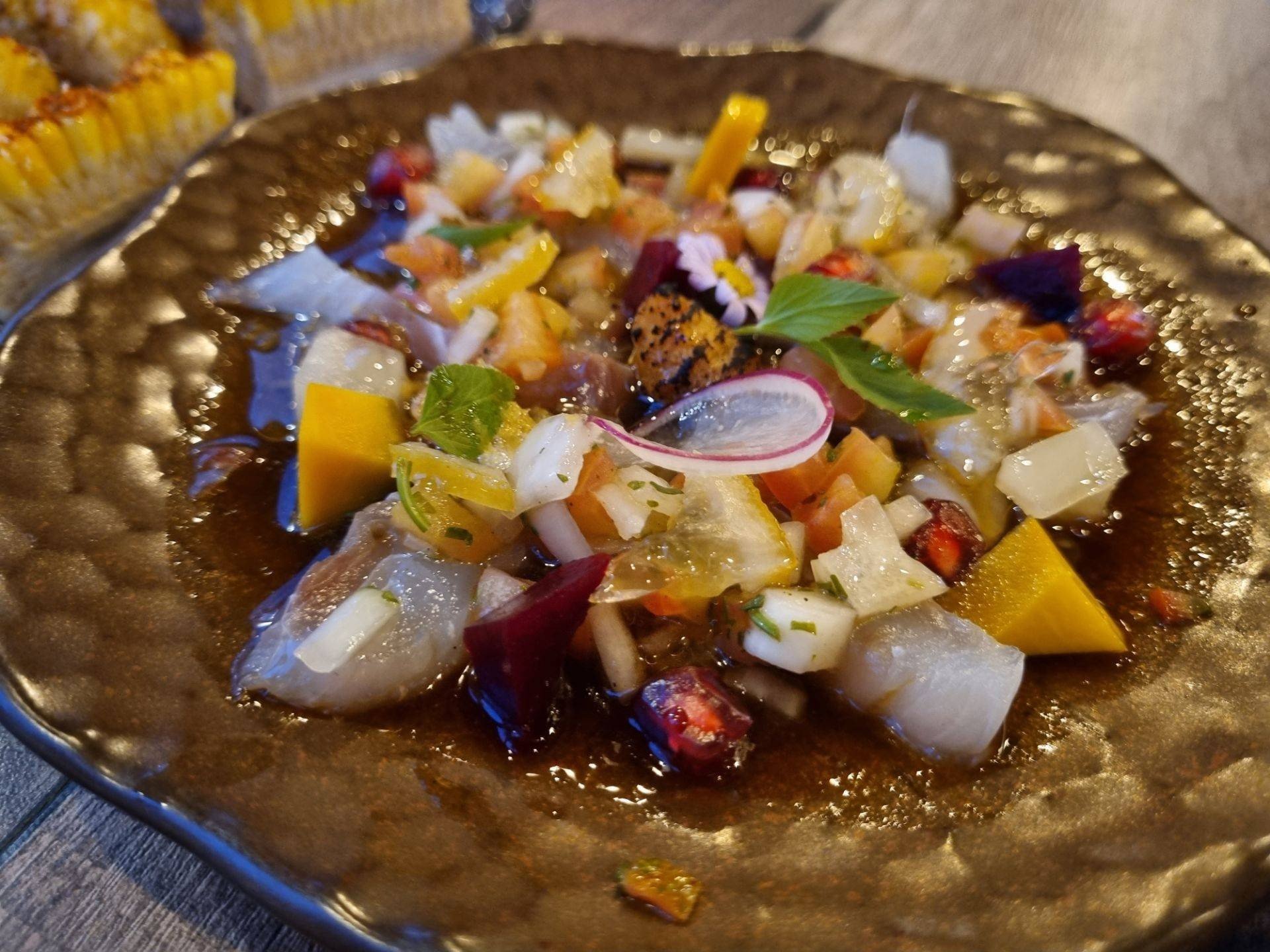 Ceviche ร้าน RED Nikkei & Steak Bar