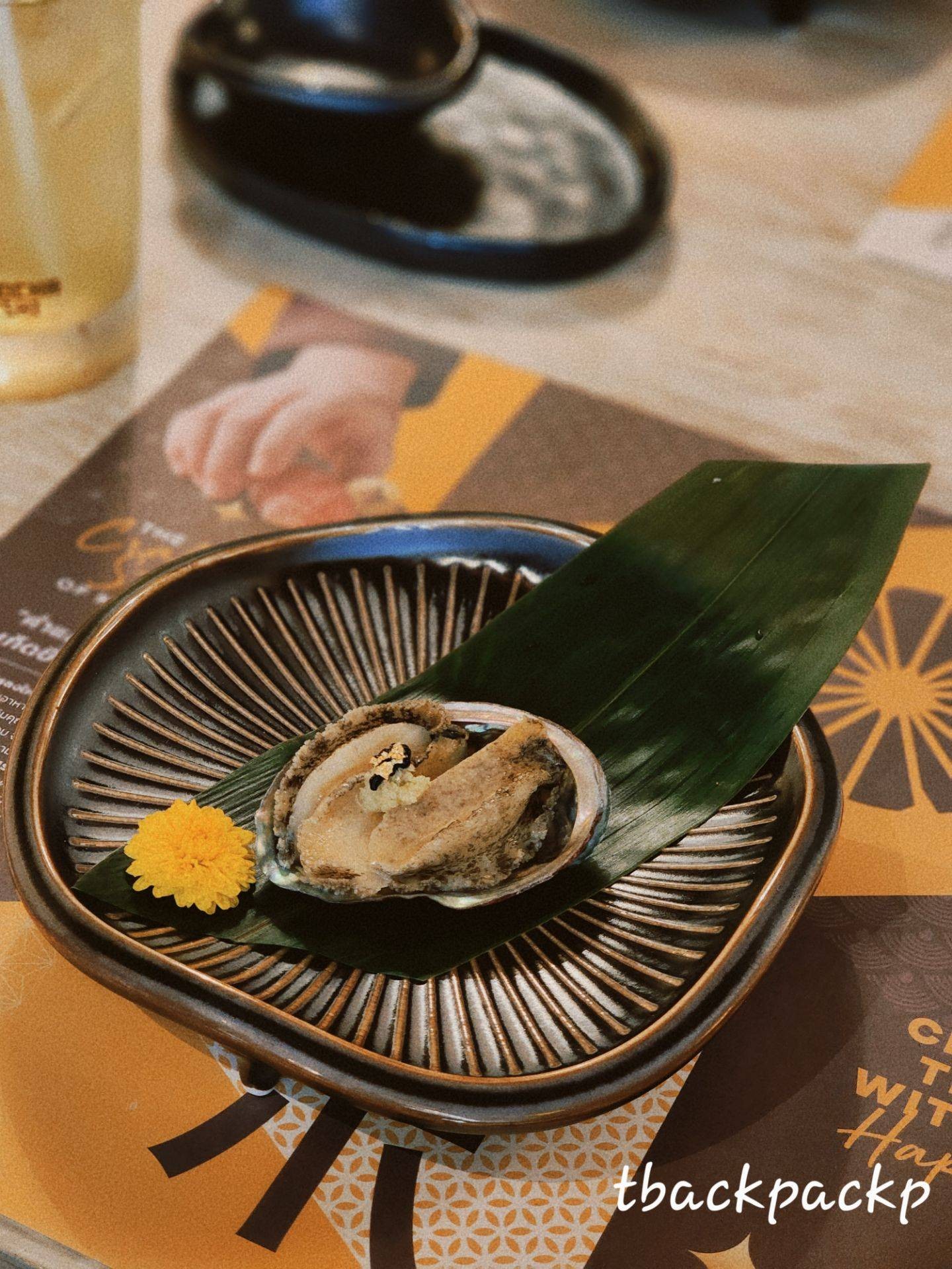 Awabi Kimo ร้าน Kabocha Sushi ลาดพร้าว