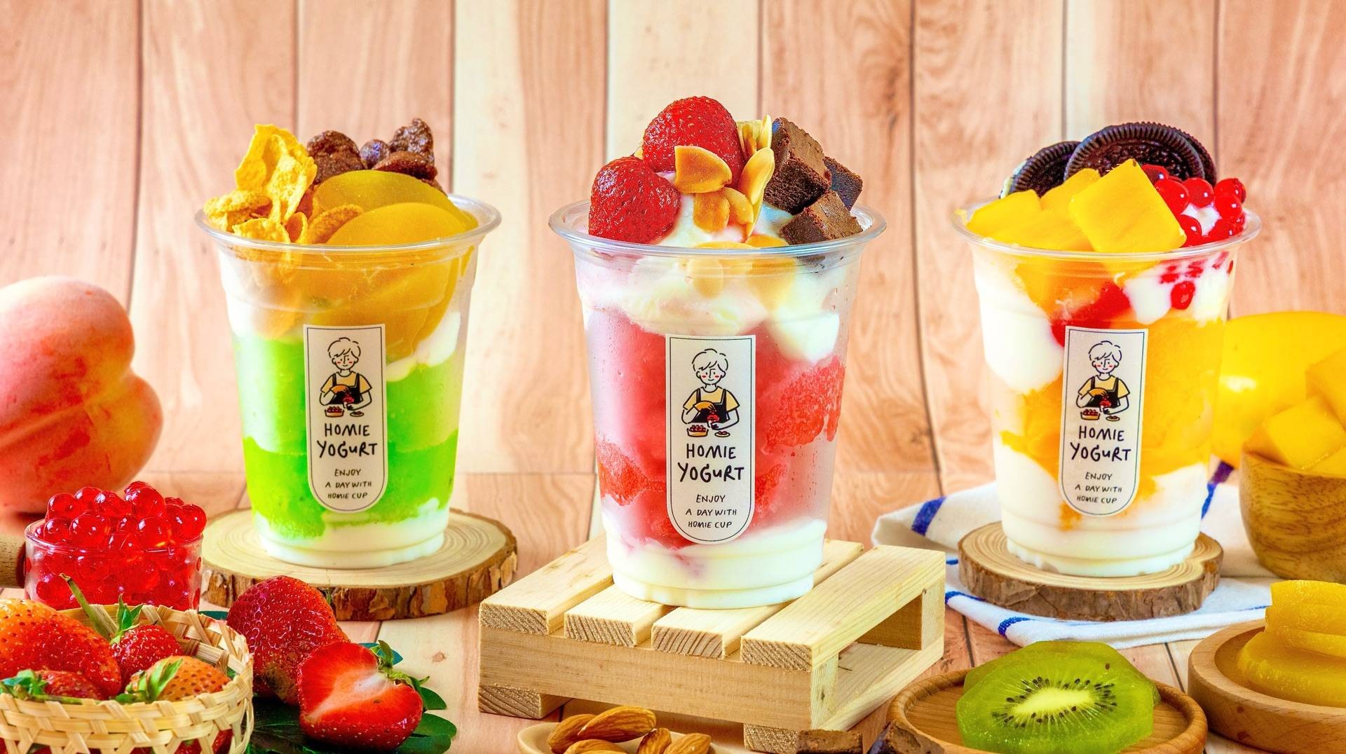 รีวิว Homie Yogurt - ซอยตั้งสิน Groove Market ตลาด Groove Market