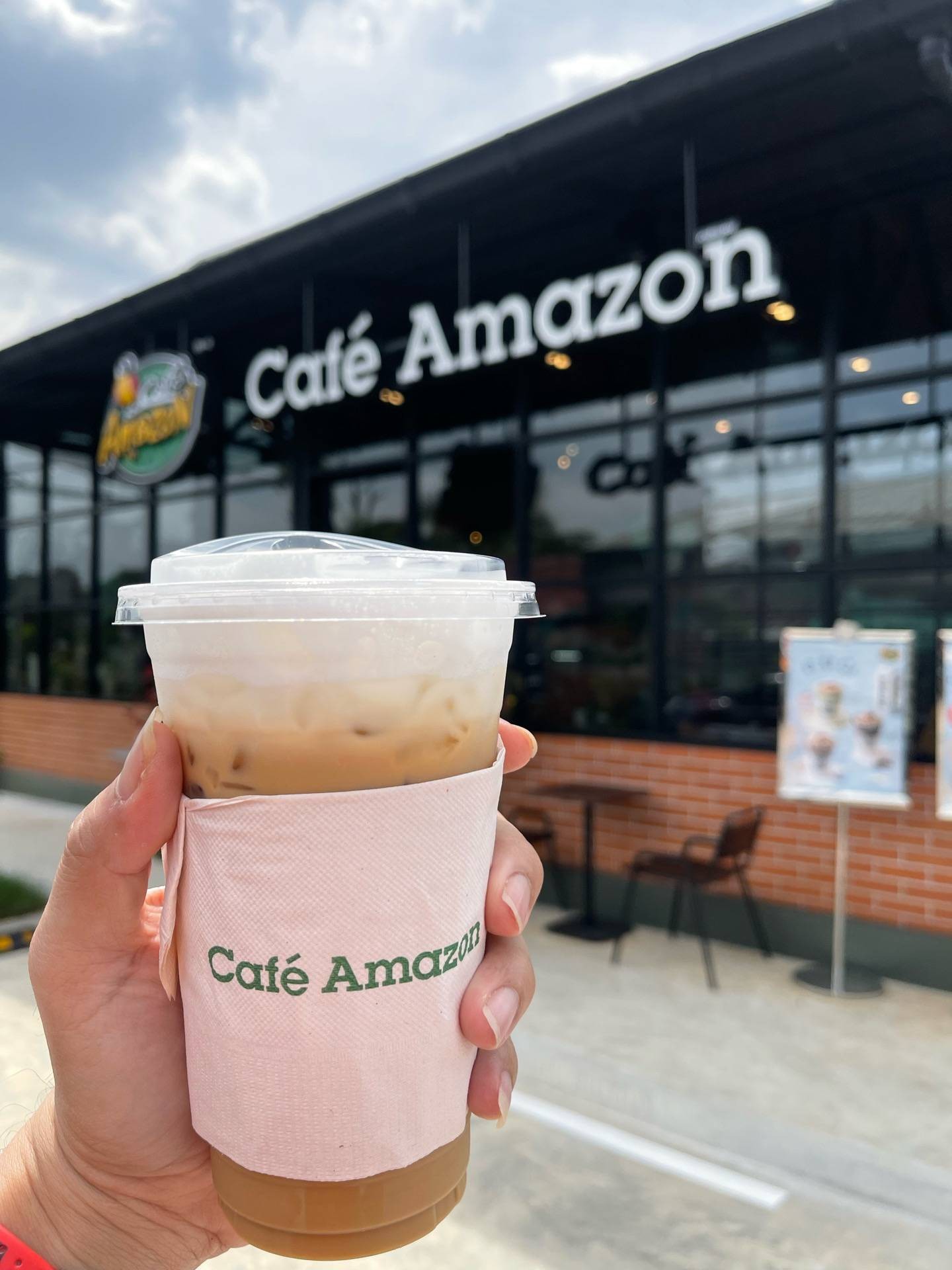 รีวิว Café Amazon - SD4738 หัวรอ - สาขาเปิดใหม่
