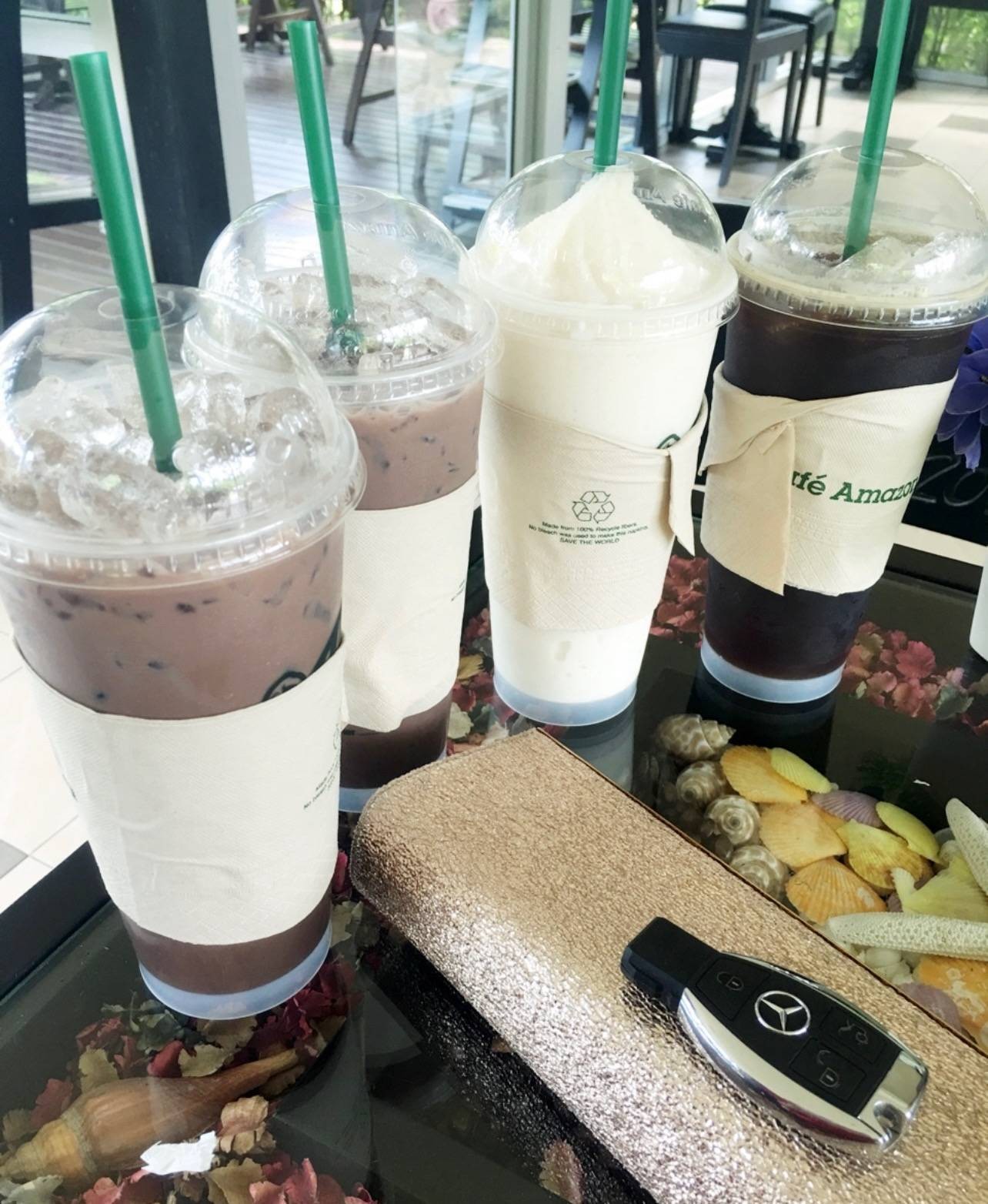 รีวิว Café Amazon - DD910 ปตท.วิภาวดีหลักสี่ - กาแฟยามบ่าย