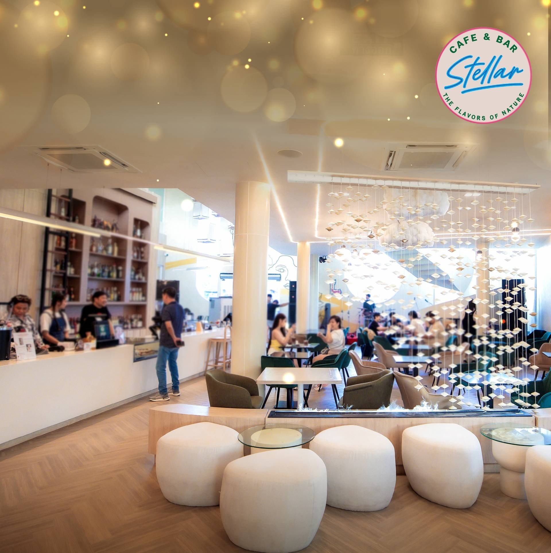 รีวิว Stellar Cafe&Bar - บรรยากาศดี น้องๆพนักงานน่ารัก อาหารอร่อยดนตรีเพราะ