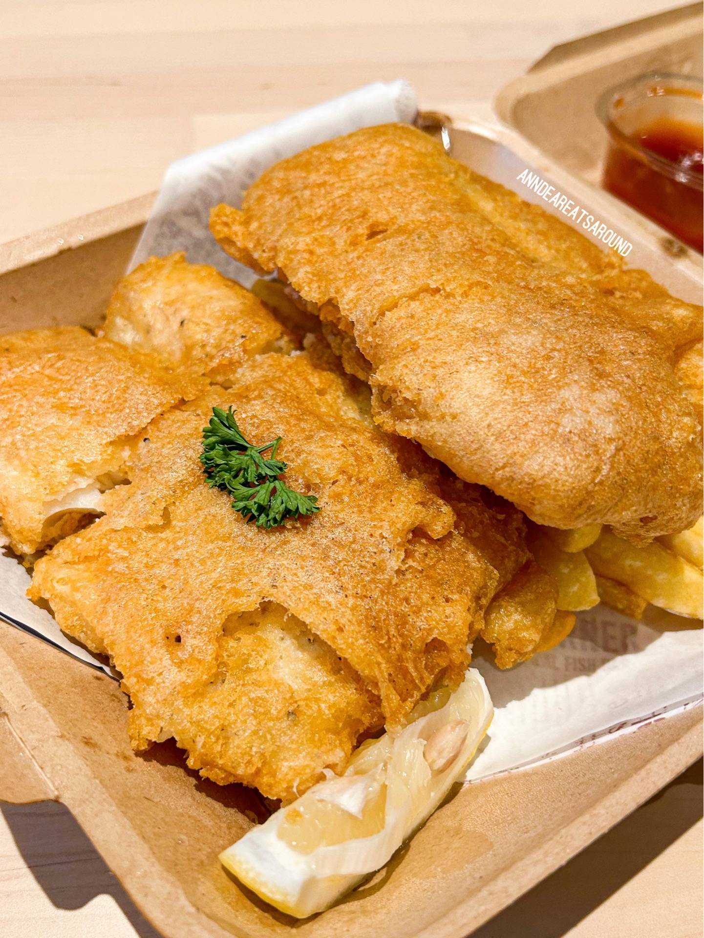 รีวิว Fish Corner - BKK - ดีเกินคาด ปลาชิ้นใหญ่มาก