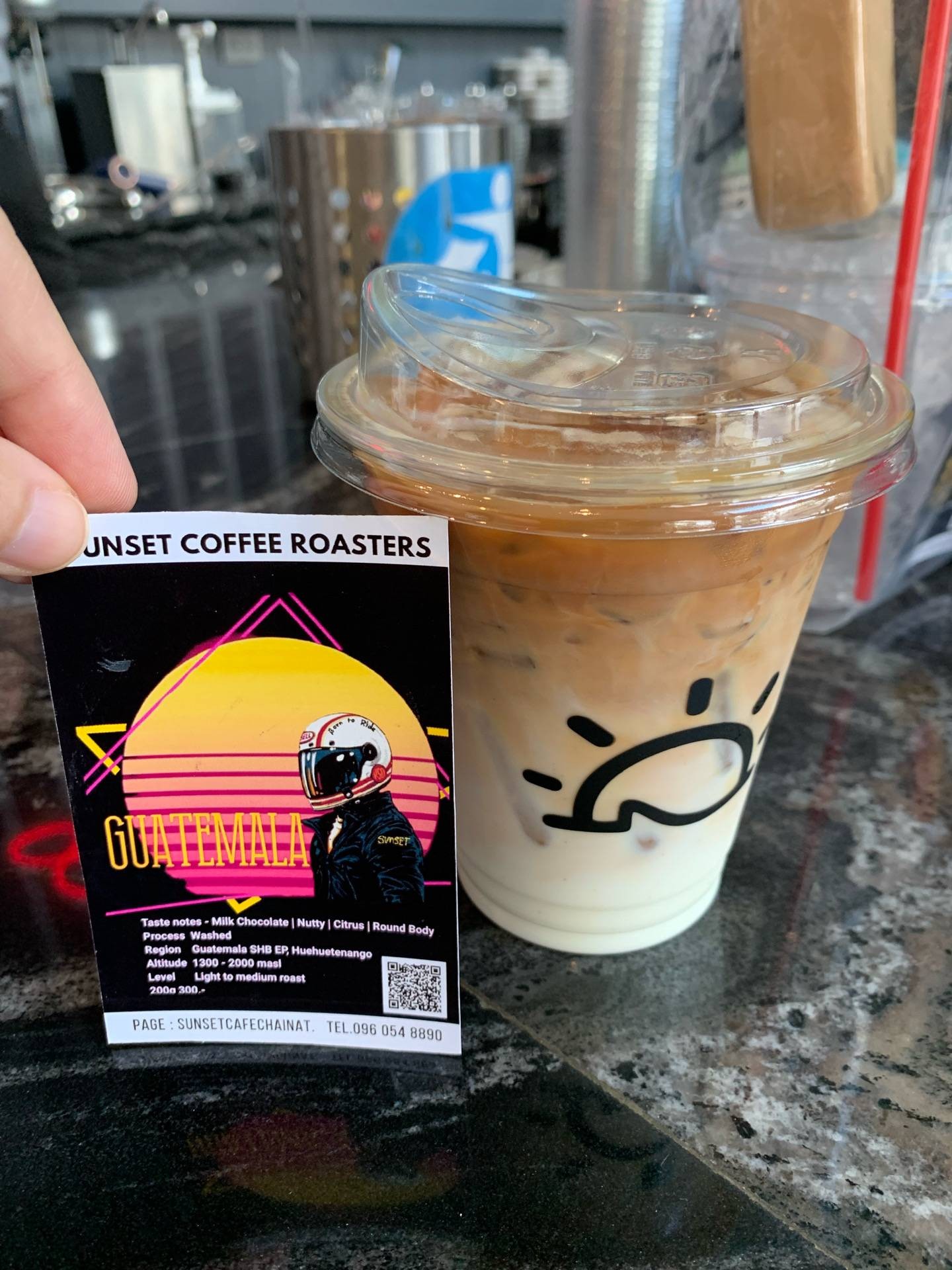 รีวิว Sunset Coffee Roasters - กาแฟพรีเมี่ยมอยู่ในปั้ม Esso