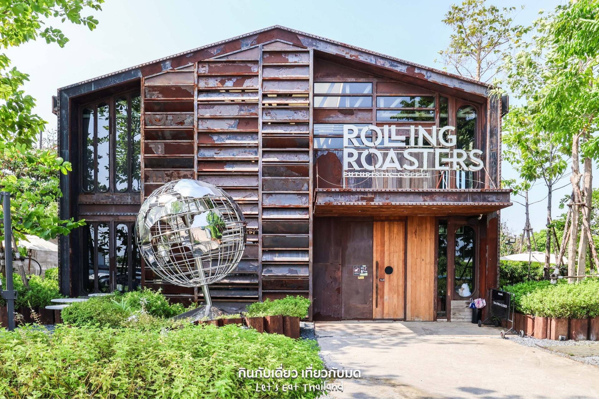 รีวิว Rolling Roasters พรานนก-พุทธมณฑล - ร้านกาแฟที่ถ่ายรูปสนุก
