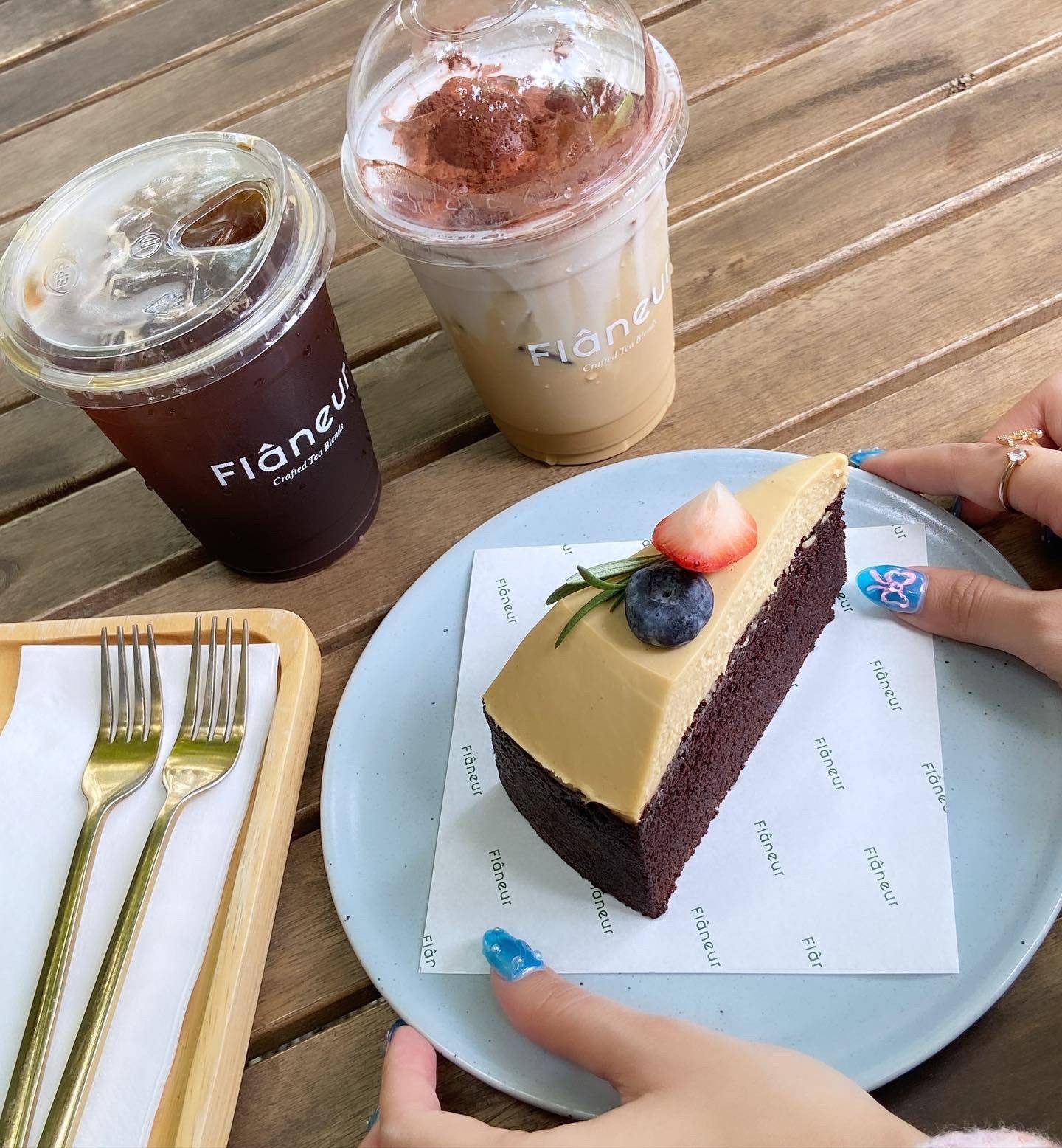 รีวิว Flâneur Tea Flaneur Tea - Flâneur Tea คาเฟ่ในสวน