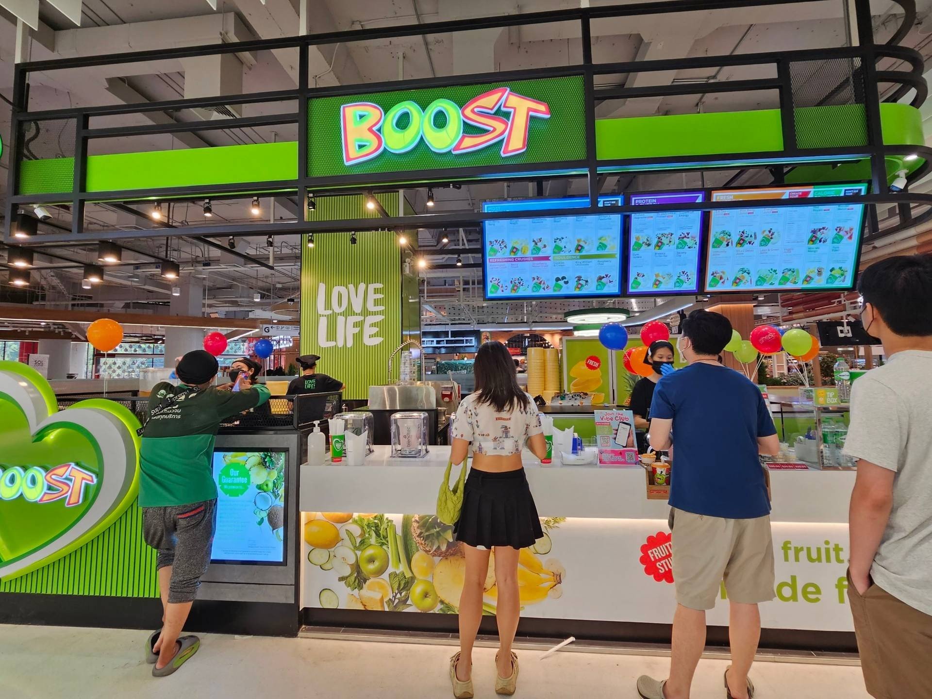รีวิว Boost Juice Bars The Mall Bangkae - ร้านน้ำปั่นเปิดใหม่เดอะมอลล์บางแค