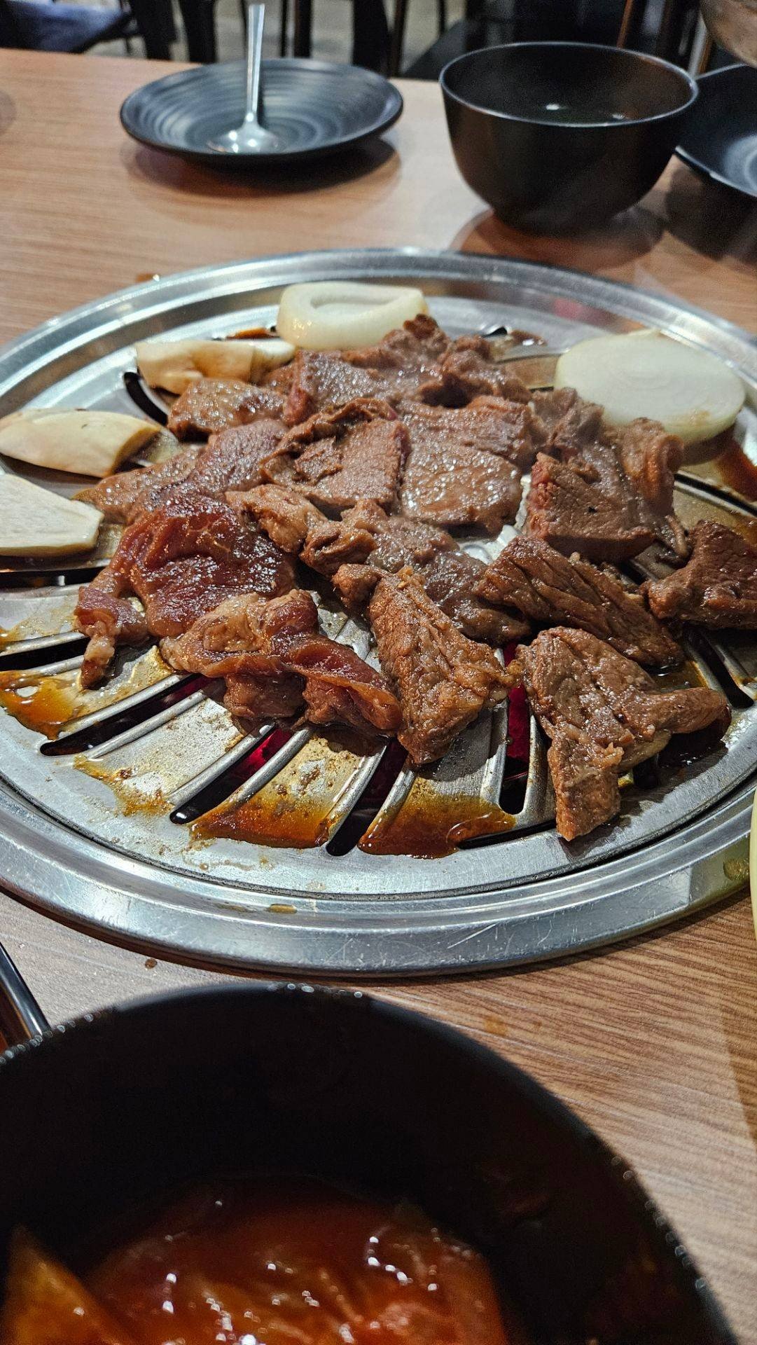 รีวิว คิมกาเน (Kimgane korea bbq) อุดมสุขวอล์ - หมูหมัก เนื้อหมักรสชาติ ...