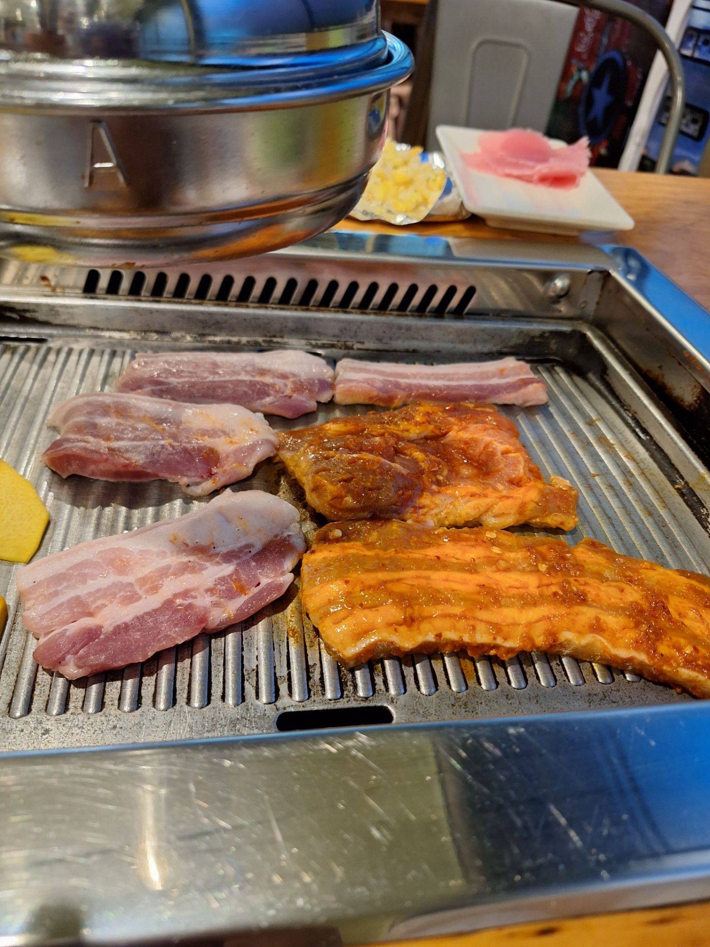 รีวิว ปิ้งย่างหมูเกาหลี Sam Gyup Sal BBQ สาขาสรงประภา - เกาหลีจัดหนัก ...