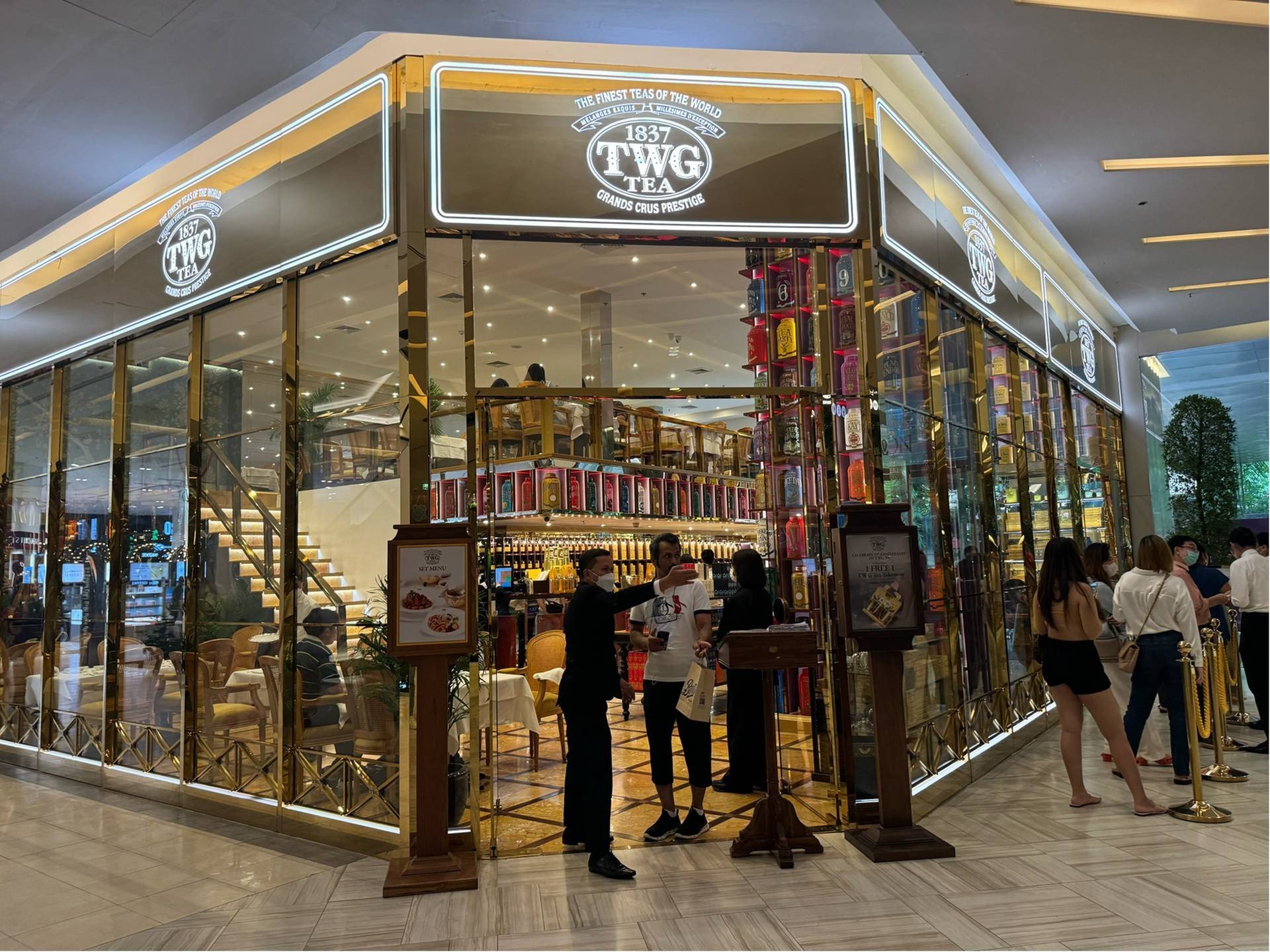รีวิว TWG Tea Salon & Boutique Siam Paragon ชั้น G - TWG Tea at Siam ...