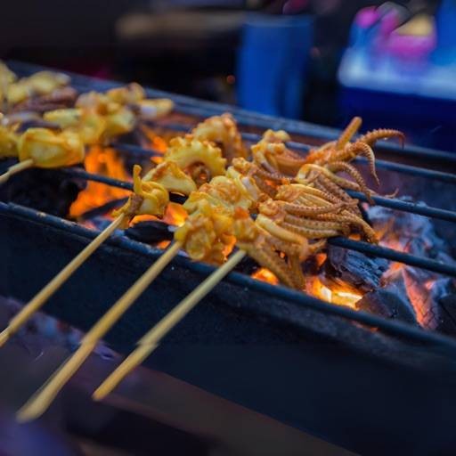 ร้าน ปลาหมึกย่าง EYEZA เมืองทองธานี | รีวิวร้านอาหาร