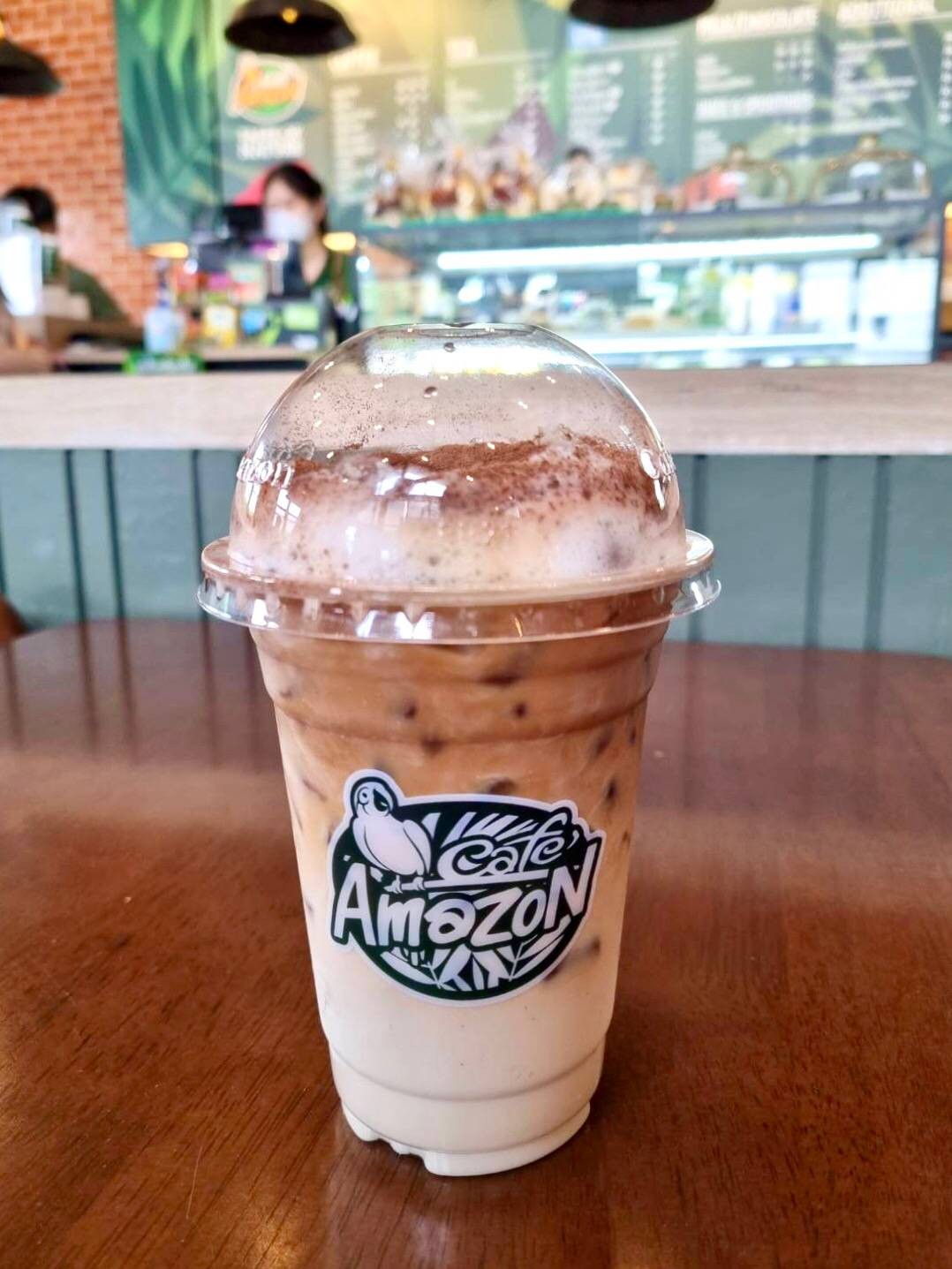 รีวิว Café Amazon - SD3942 ปากซอยเจริญนคร28 - กาแฟทีรามิสุ Sweet & Cho ...