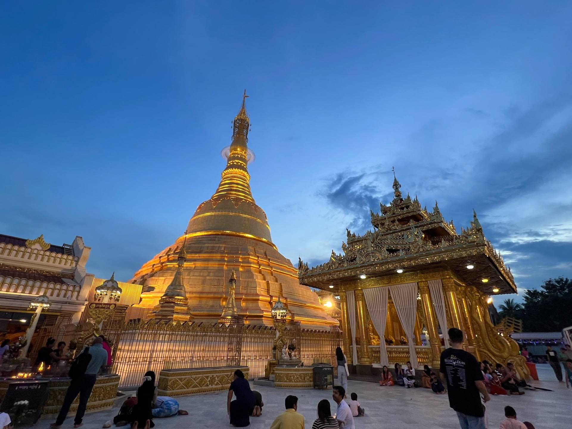 รีวิว Botataung วัดโบดาทาวน์ (วัดเทพทันใจ) Myanmar - เจดีย์โบตาทาวน์ (Botataung Pagoda)