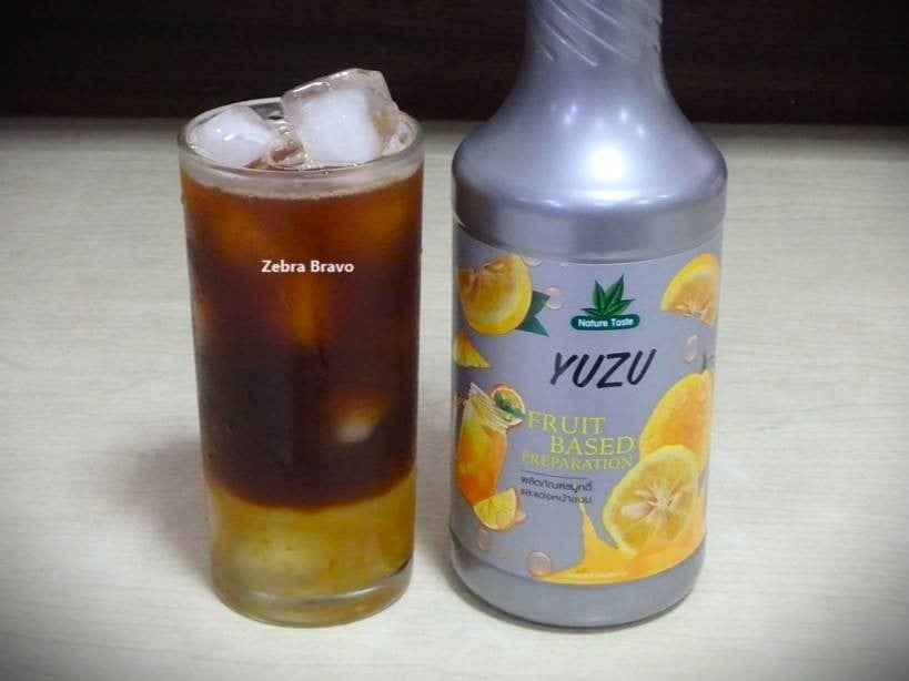 สูตร Iced Yuzu Coffee 😀 พร้อมวิธีทำโดย Zebra Bravo