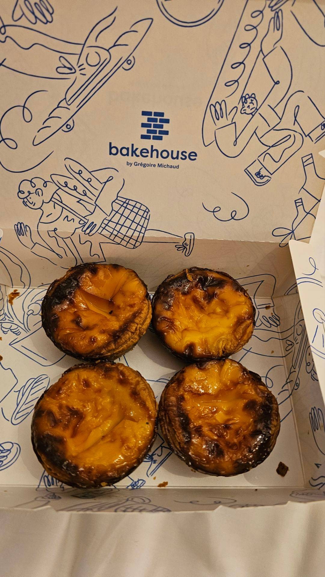 รีวิว Bakehouse - Sourdough Egg Tart เจ้าดัง (3.5/5)