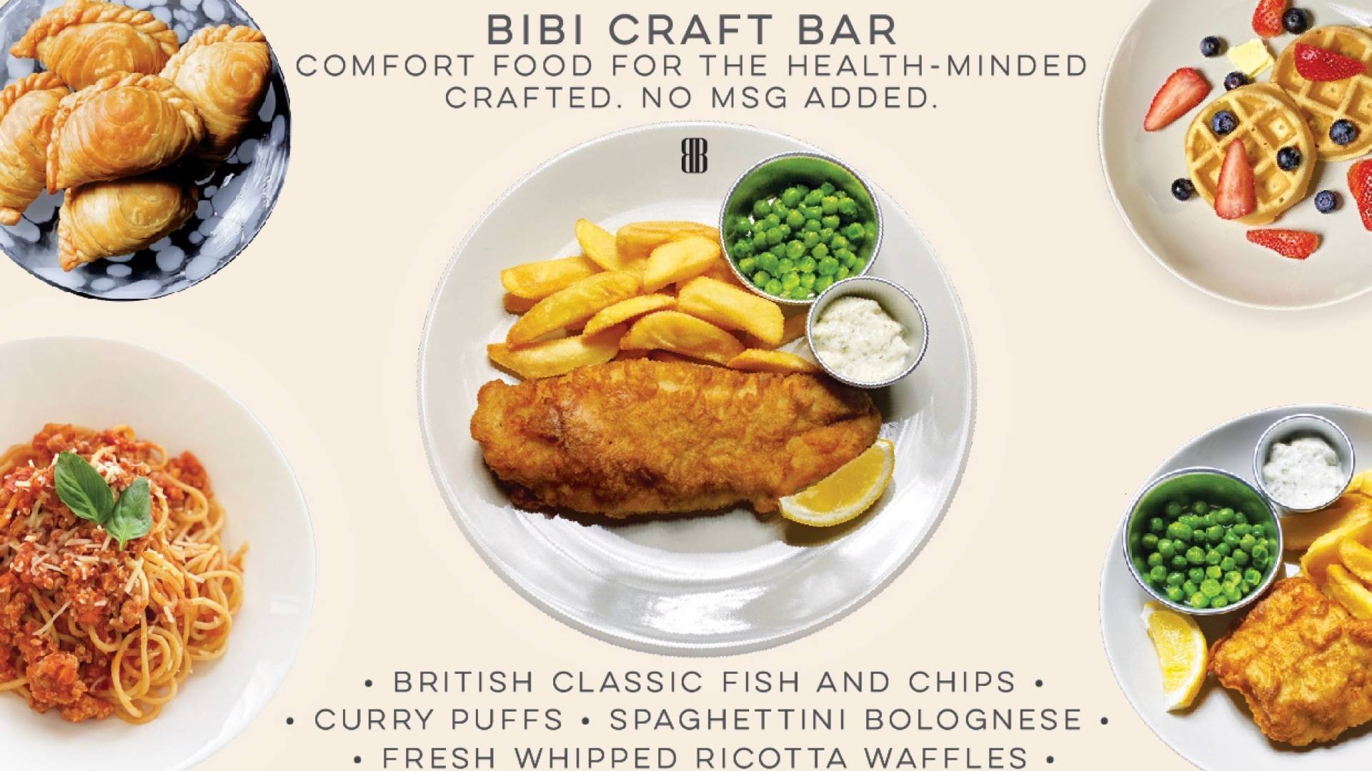BiBi Craft Bar-Fish and Chips/Healthy Comfort Food - สั่งอาหารเดลิเวอรี ...