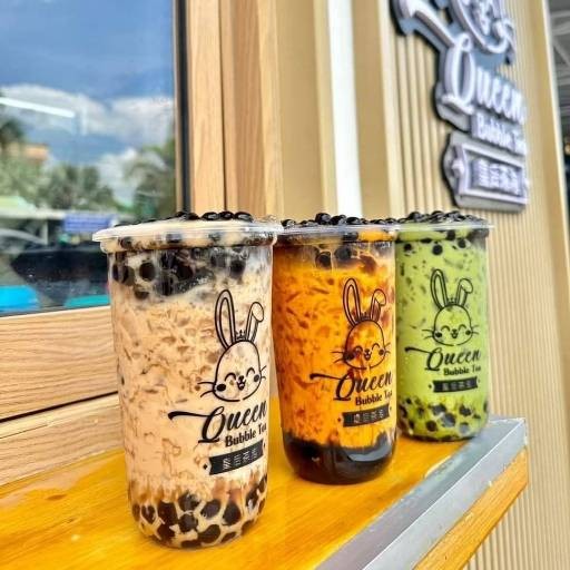 ร้าน ควีนบับเบิ้ลที Queen Bubble Tea สาขาตรงข้ามโรงเรียนสิรินธร | รีวิว ...