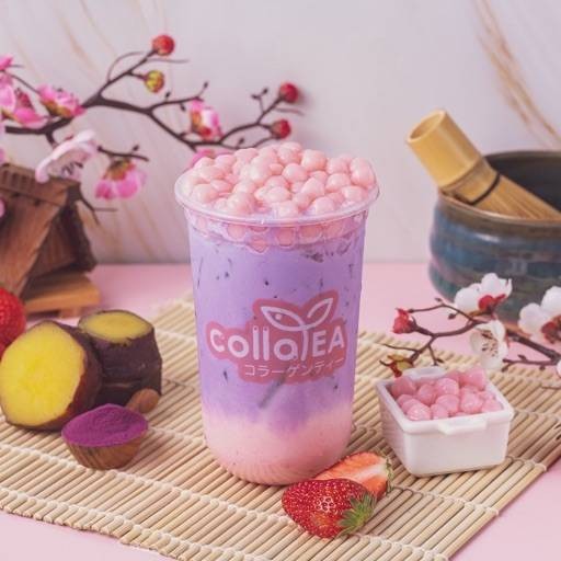 ร้าน Colla Tea ชานมไข่มุกผสมคอลลาเจน โลตัส สุราษฎร์ธานี ชั้น 3 | รีวิวร้านอาหาร