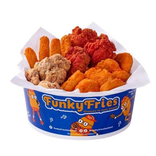 Funky Fries ศูนย์การค้าอยุธยา ซิตี้ พาร์ค - สั่งอาหารเดลิเวอรี ...