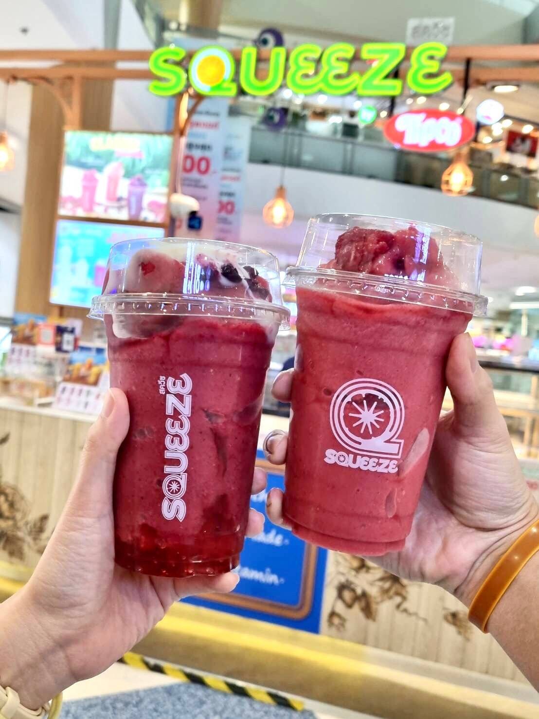 รีวิว SQUEEZE The Mall Bangkae - Goodbye ร้าน Squeeze by Tipco 🧡 หนึ่งในสมูทตี้ร้านโปรดที่ทานมานาน