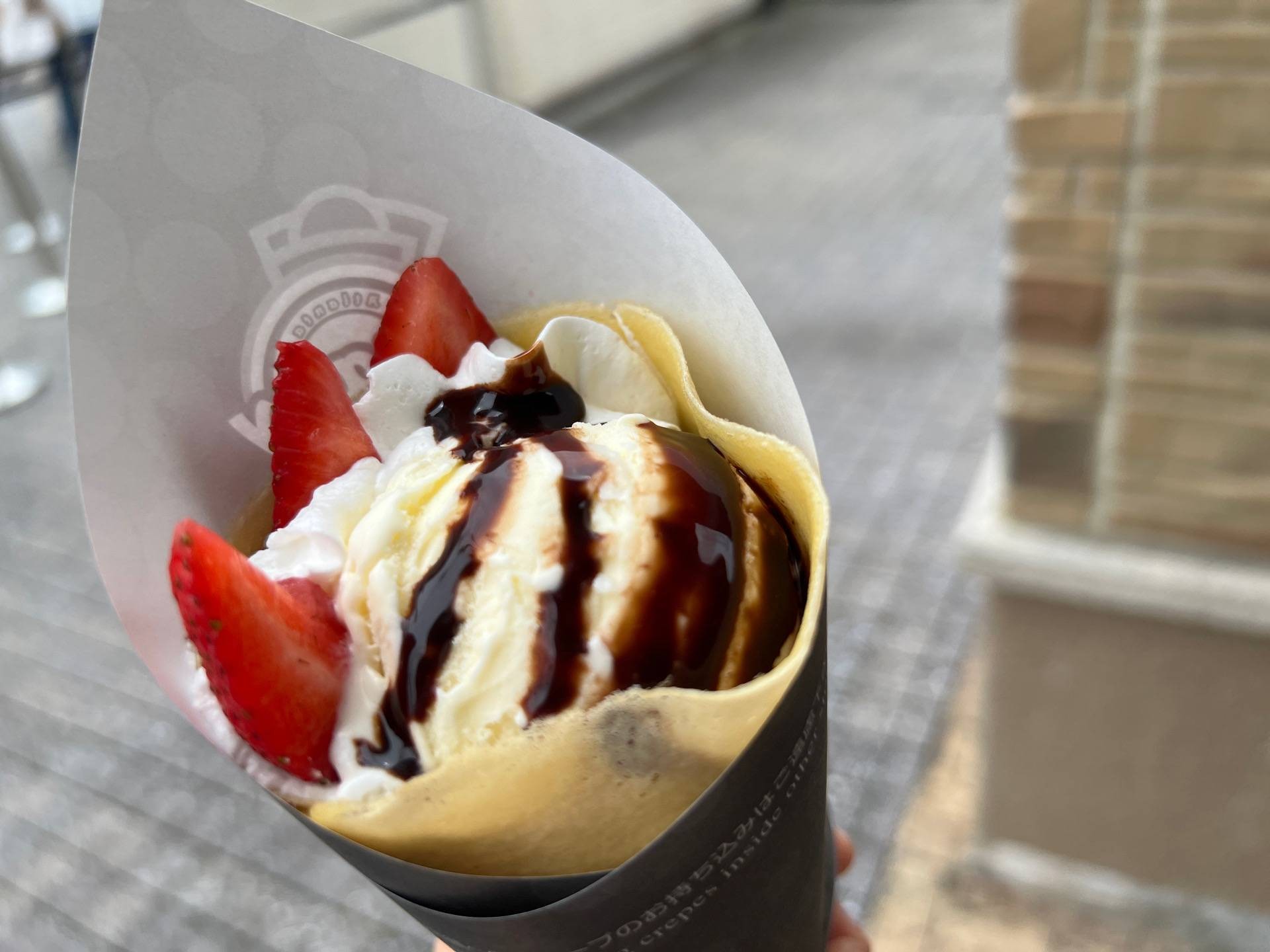 รีวิว Crazy Crepes - ร้านเครปเย็น ใน Outlets