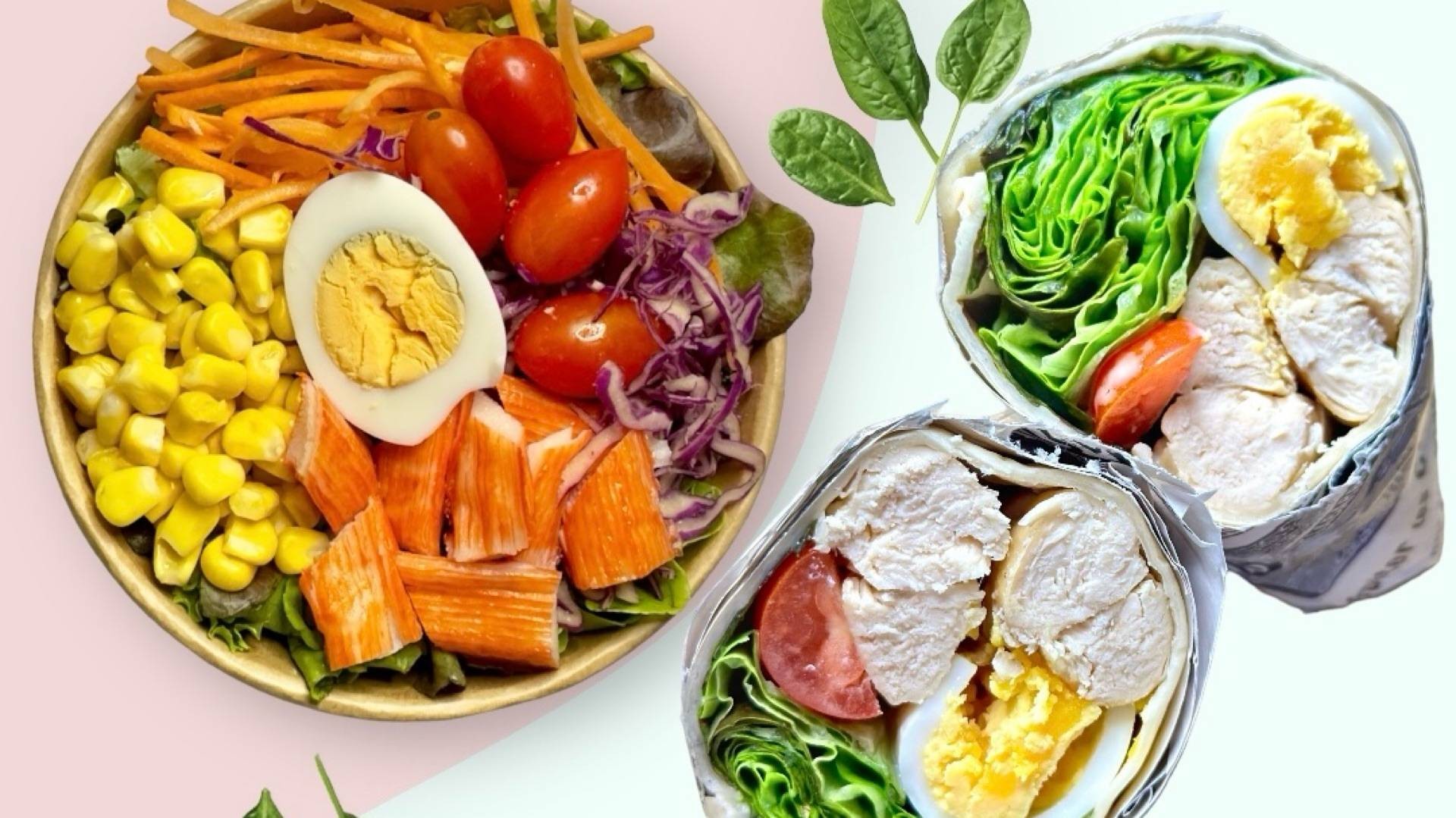 My wrappo salad (แรปสลัดผักต่างๆ) - สั่งอาหารเดลิเวอรี | Wongnai x LINE MAN